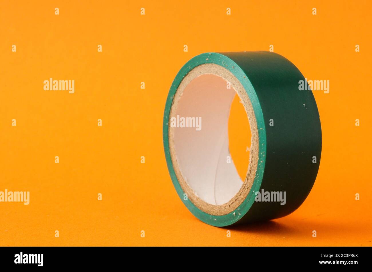 Round Adhesive Sticky New Insulation Tape Roll Stock Photo - Alamy