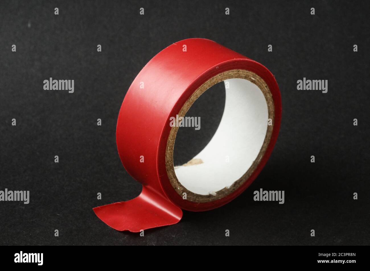 Round Adhesive Sticky New Insulation Tape Roll Stock Photo - Alamy
