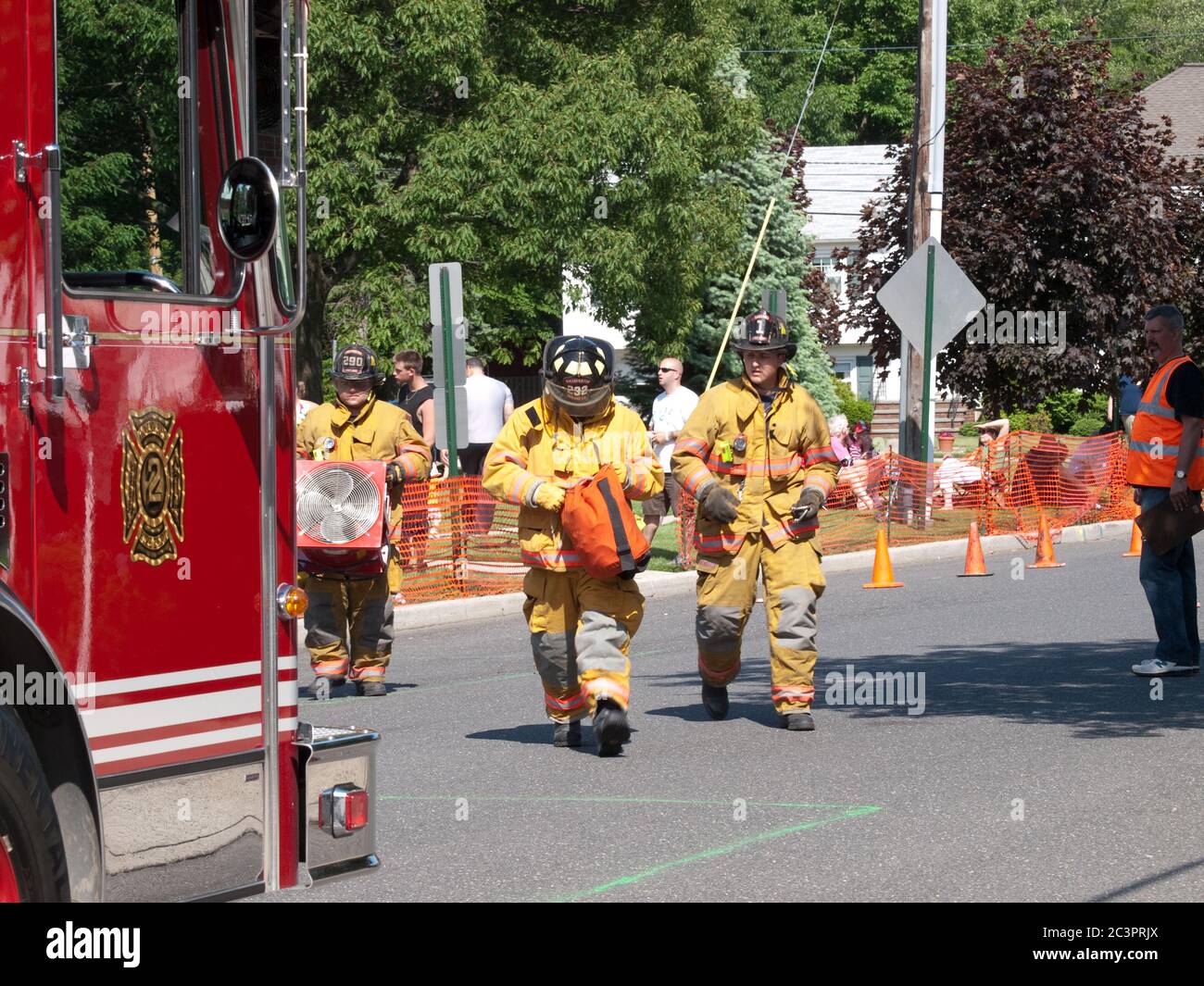 School fire drill practice hi-res stock photography and images - Alamy