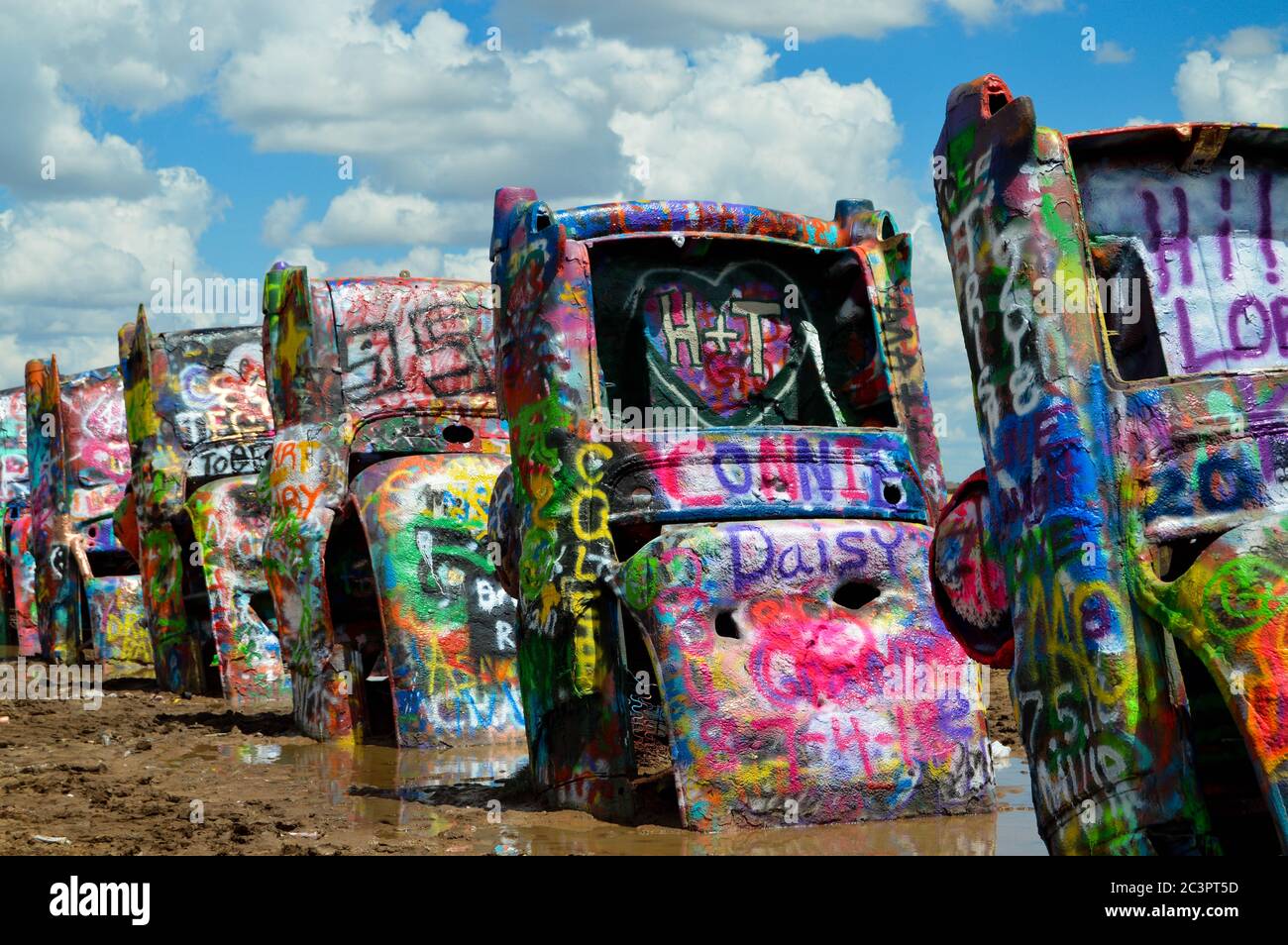 Cadillac Ranch Amarillo Tx High Resolution Stock Photography and Images ...