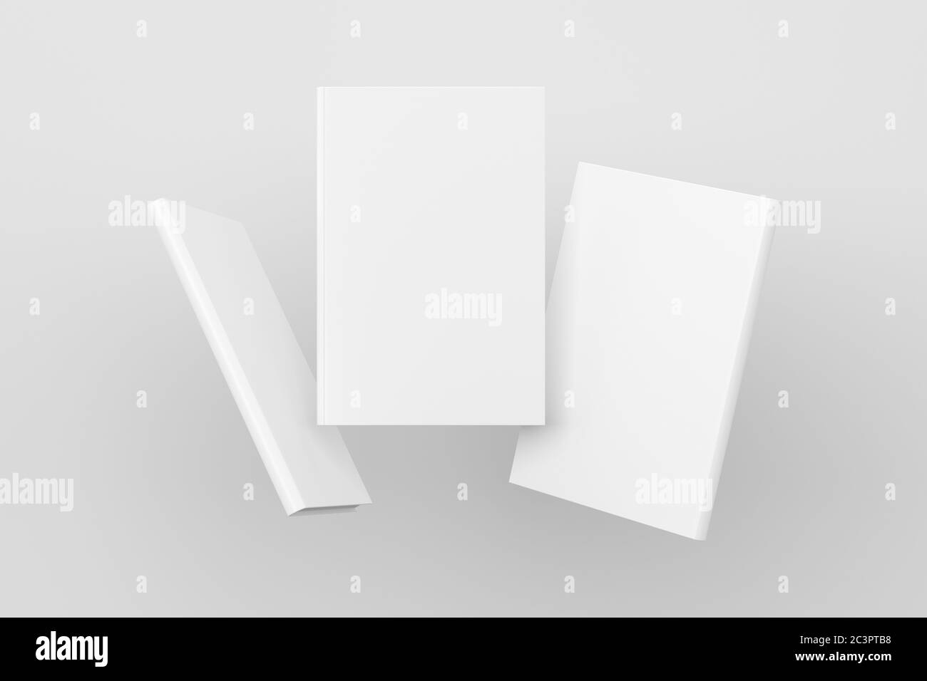 Blank Book Spine Black