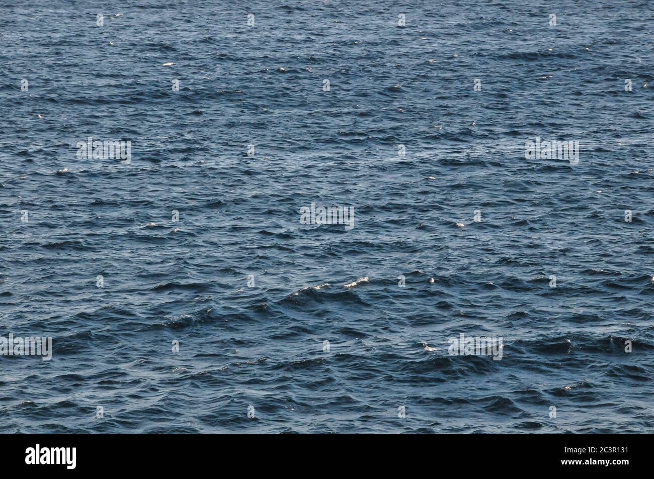 Blue Still Sea Water With Ripple. Natural Background Photo Texture ...