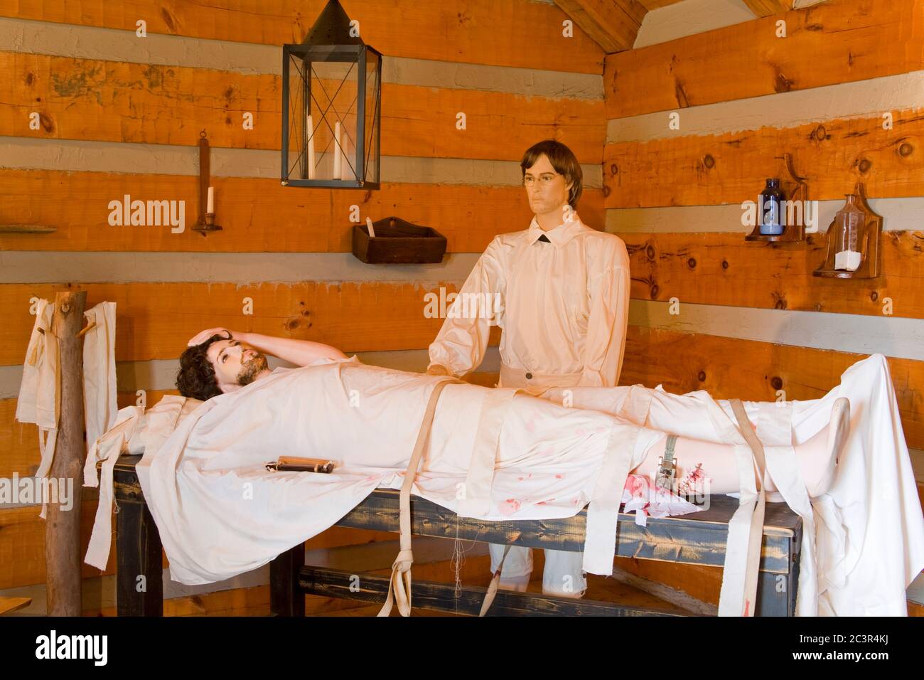 Hospital in Historic Fort Steuben,Steubenville,Ohio,USA Stock Photo - Alamy