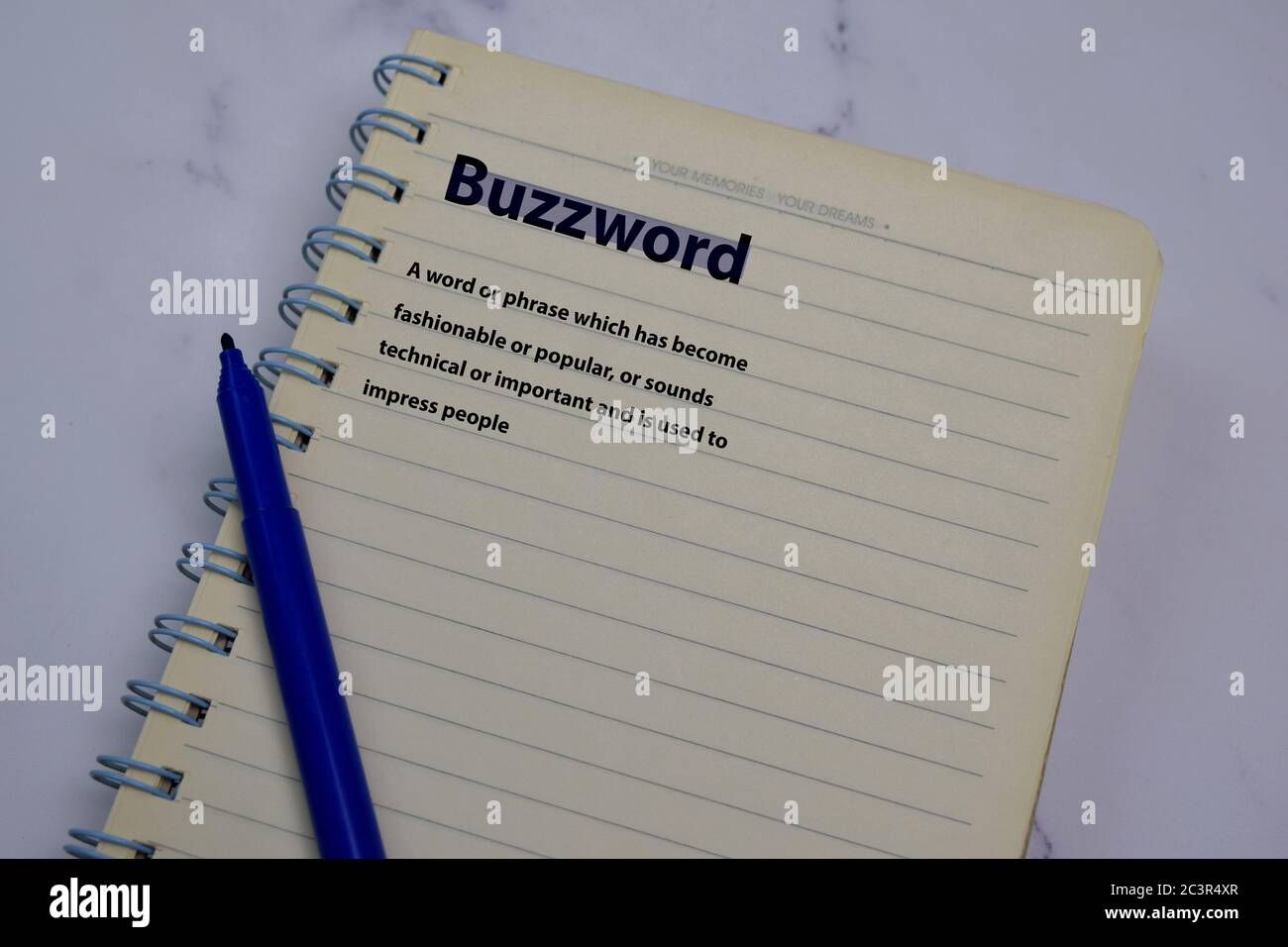 Marketing dictionary definition hi-res stock photography and images - Alamy