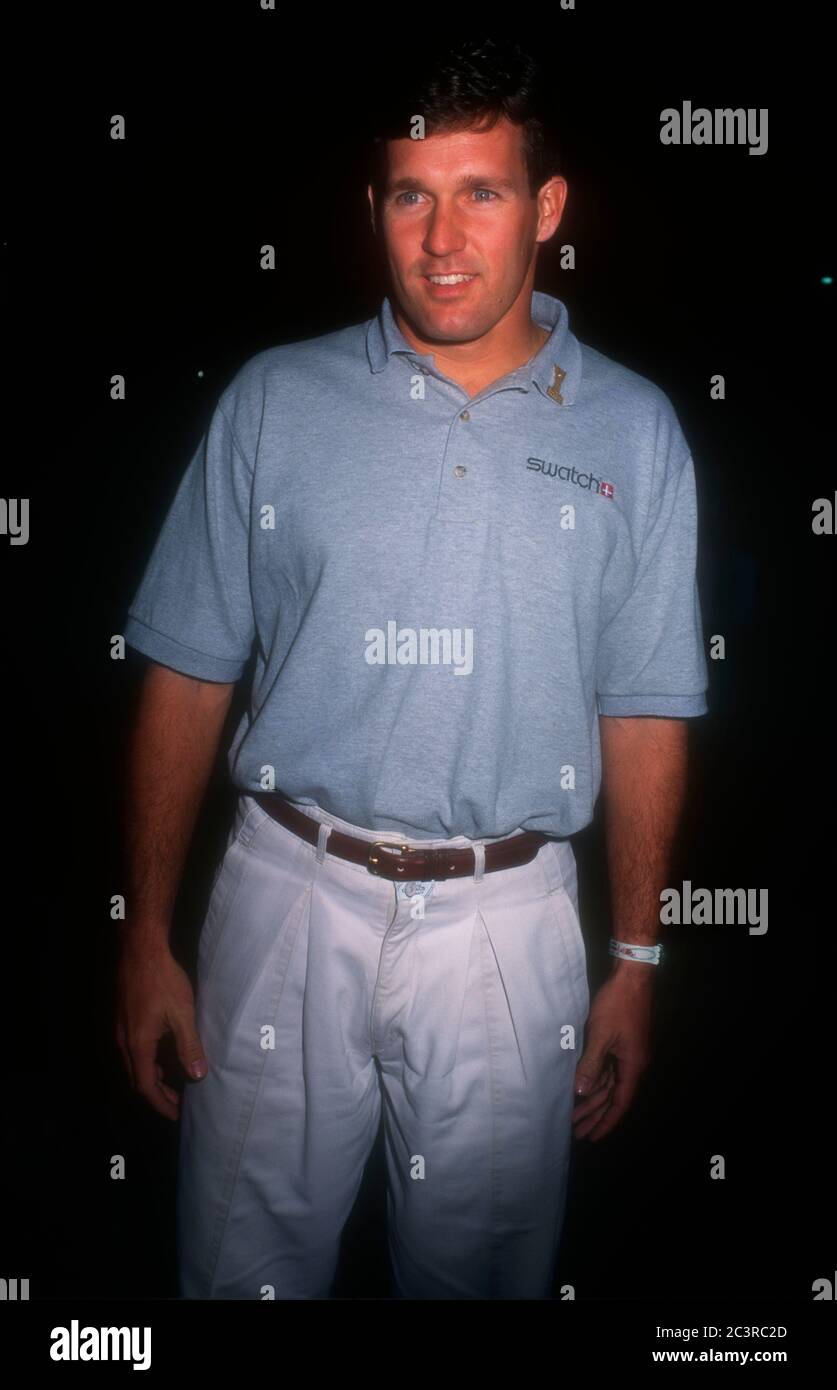 Westwood, California, USA 19th October 1995 American Speed Skater Dan ...