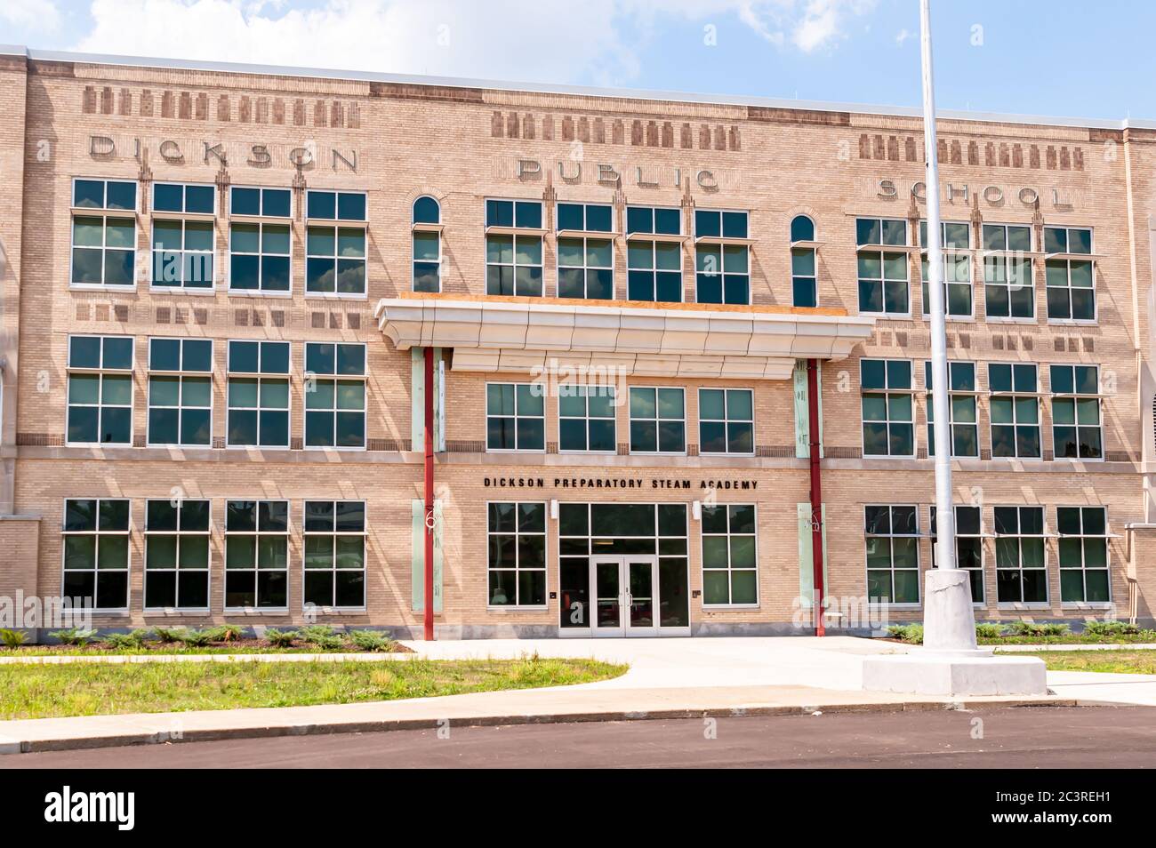 Three story brick building structure hi-res stock photography and ...