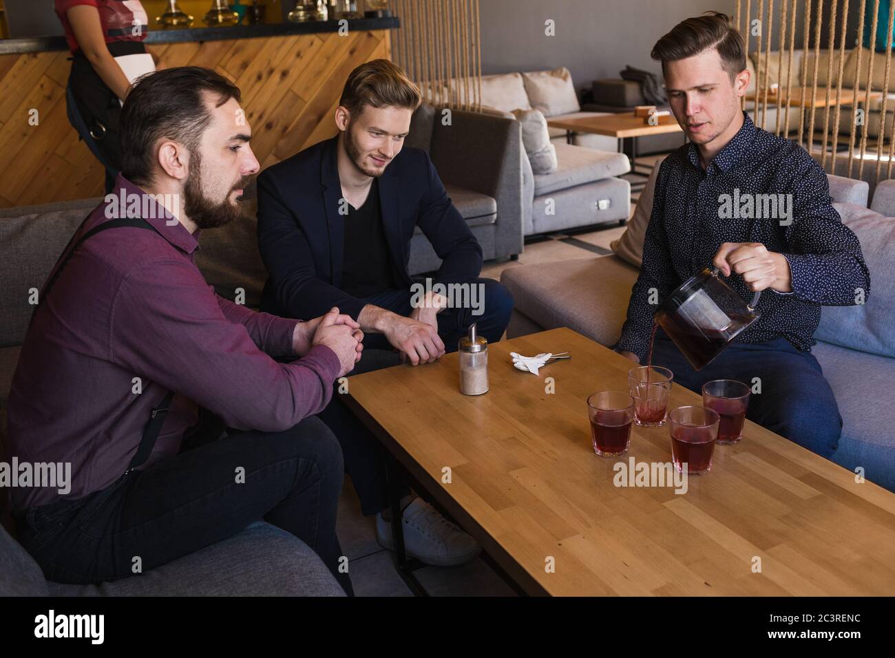 Stylish cafe design hi-res stock photography and images - Alamy