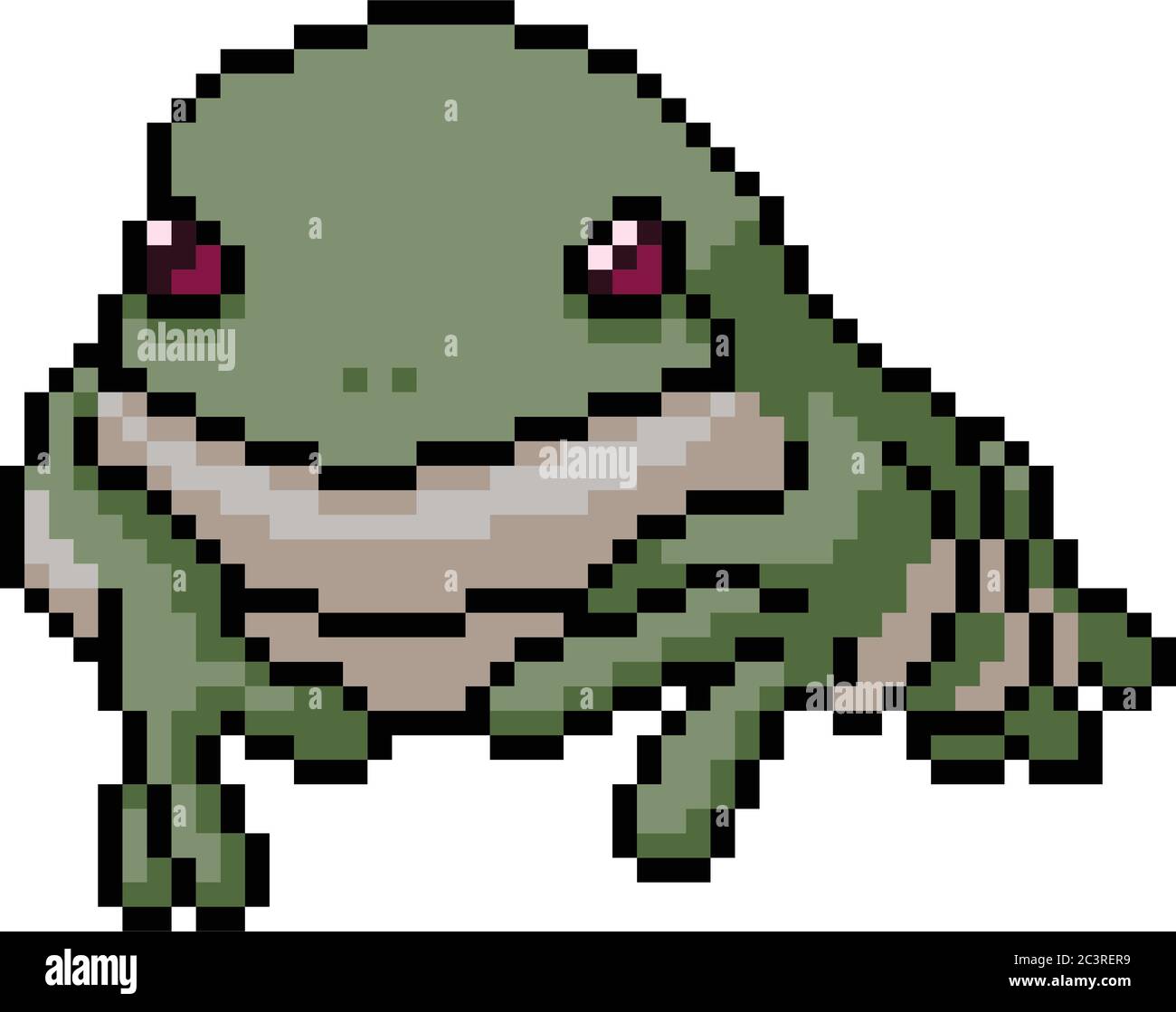 Cute toad face cartoon Stock Vector Images - Alamy