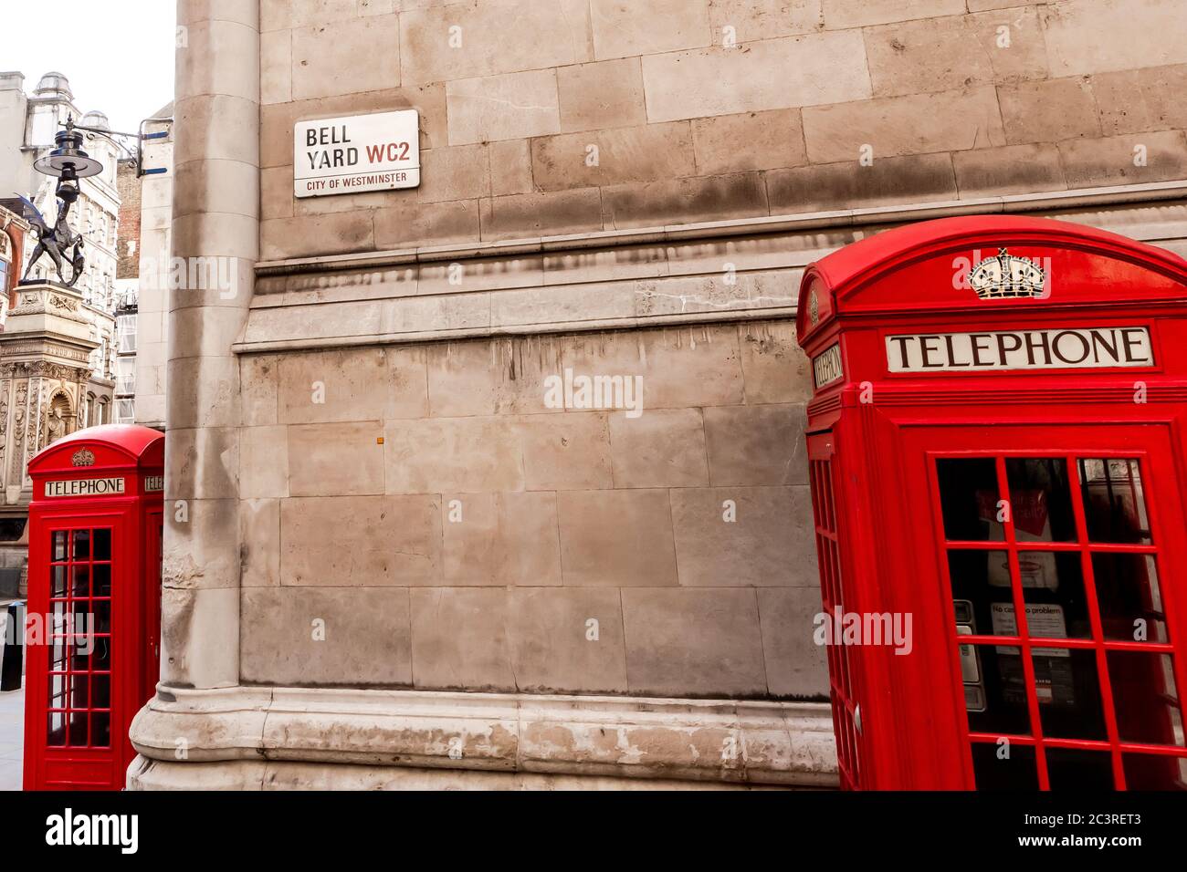 Red phone booth in London. United Kingdom. UK. Europe Stock Photo - Alamy