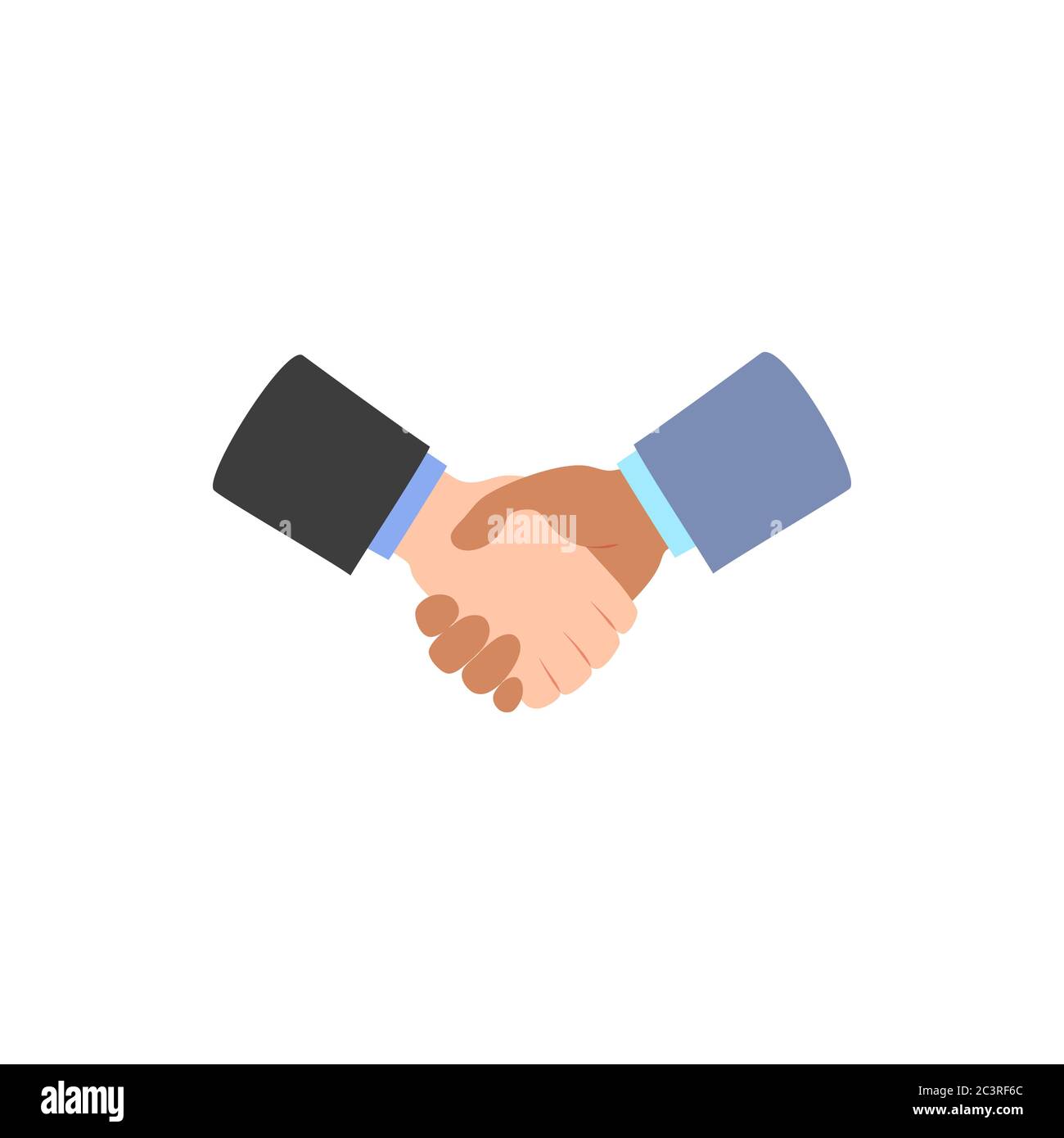 Shake Hand Logo Vector