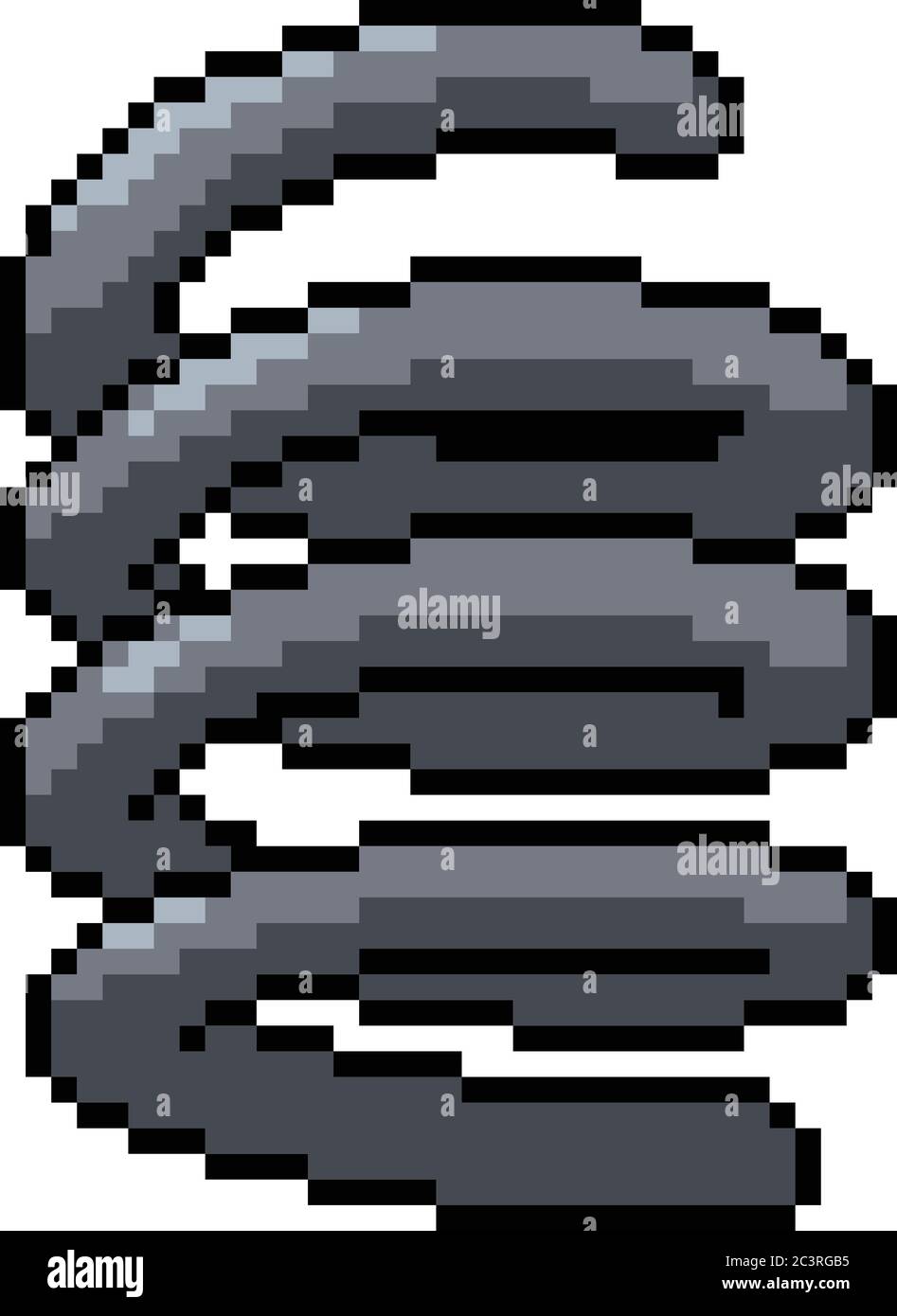 Coil metal Stock Vector Images - Alamy