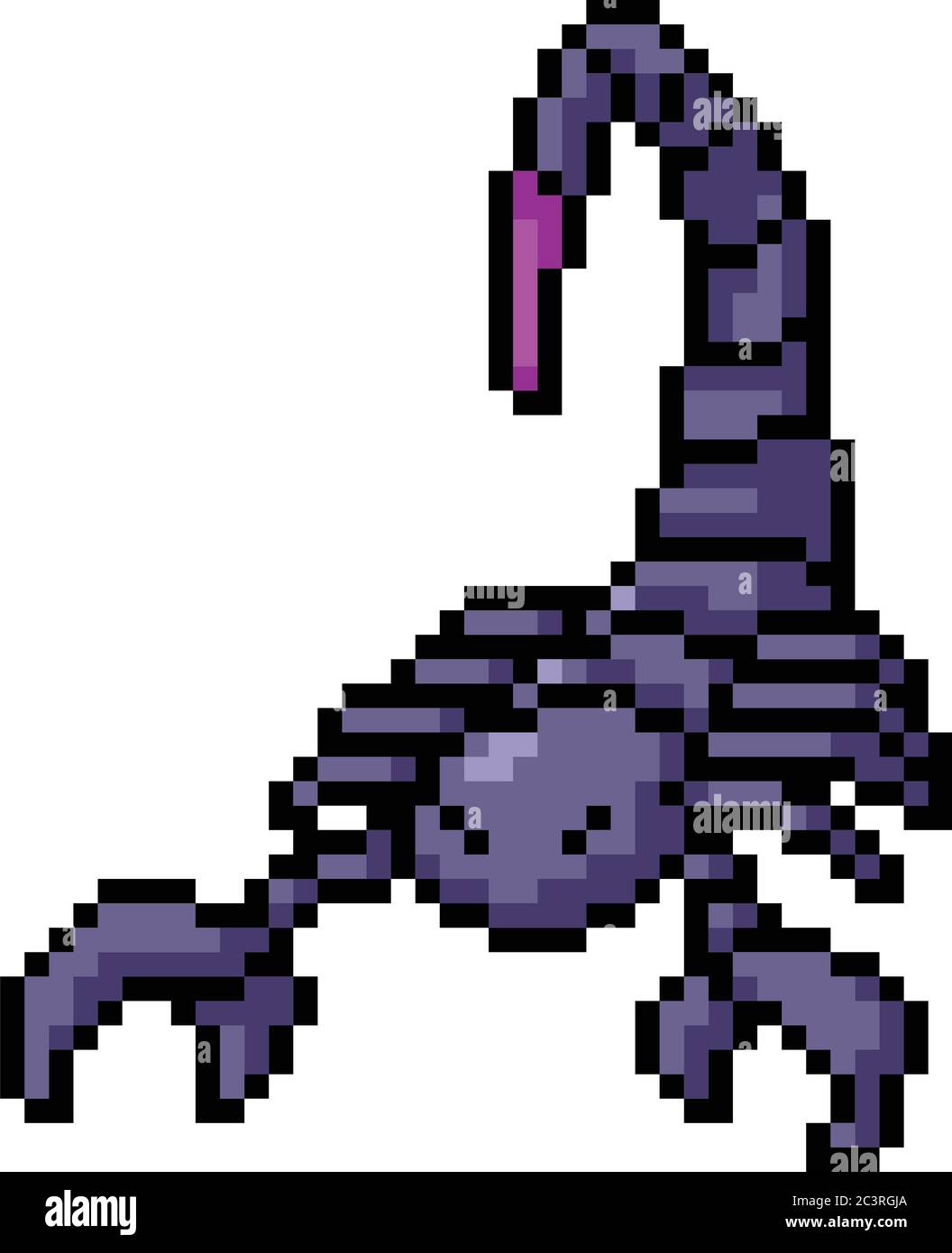 Scorpion Mk 1 Sprite Pixelized Pixel Art Minecraft Map