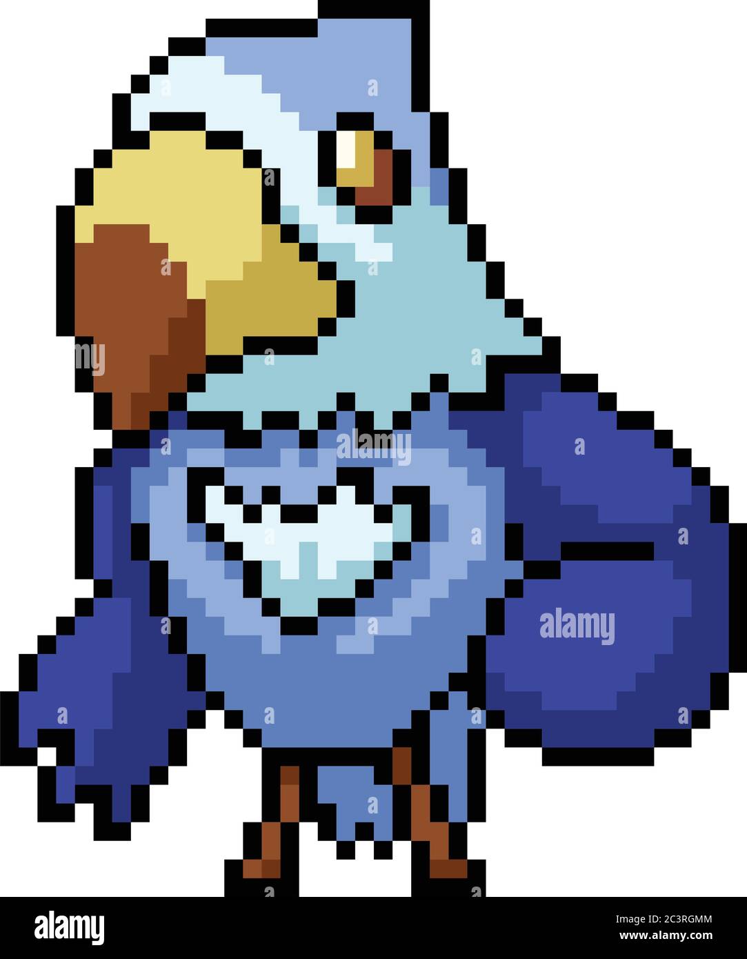 Man parrot Stock Vector Images - Alamy