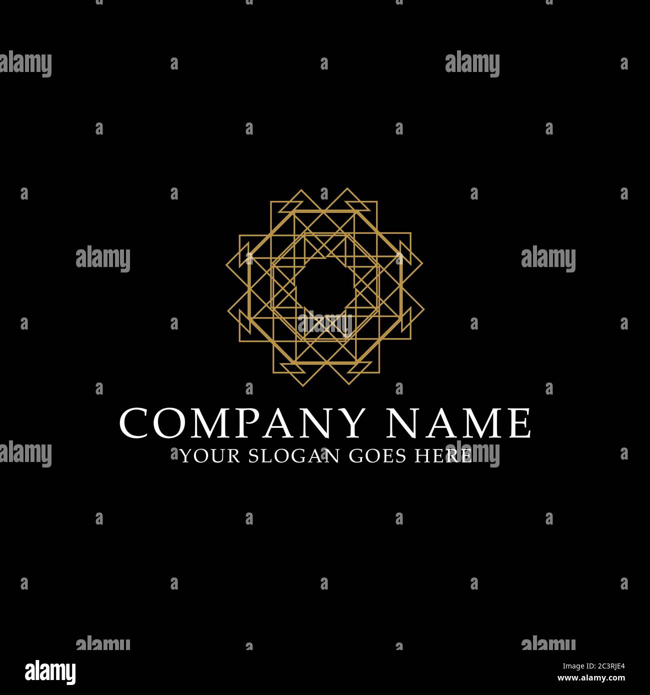 Luxury abstract logo design, can used hotel and spa logo brand Stock ...