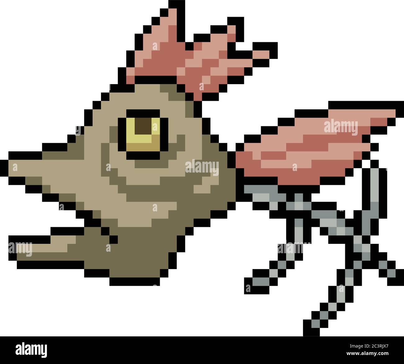 Dead fish cartoon Stock Vector Images - Alamy