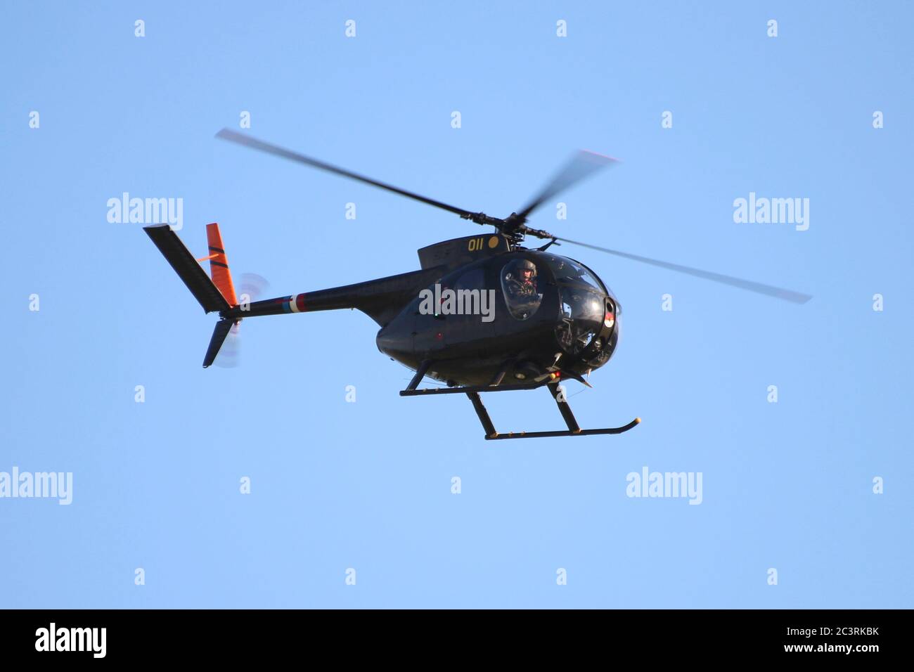 G-OHGA, a privately-owned Hughes OH-6A Cayuse helicopter (formerly 69 ...