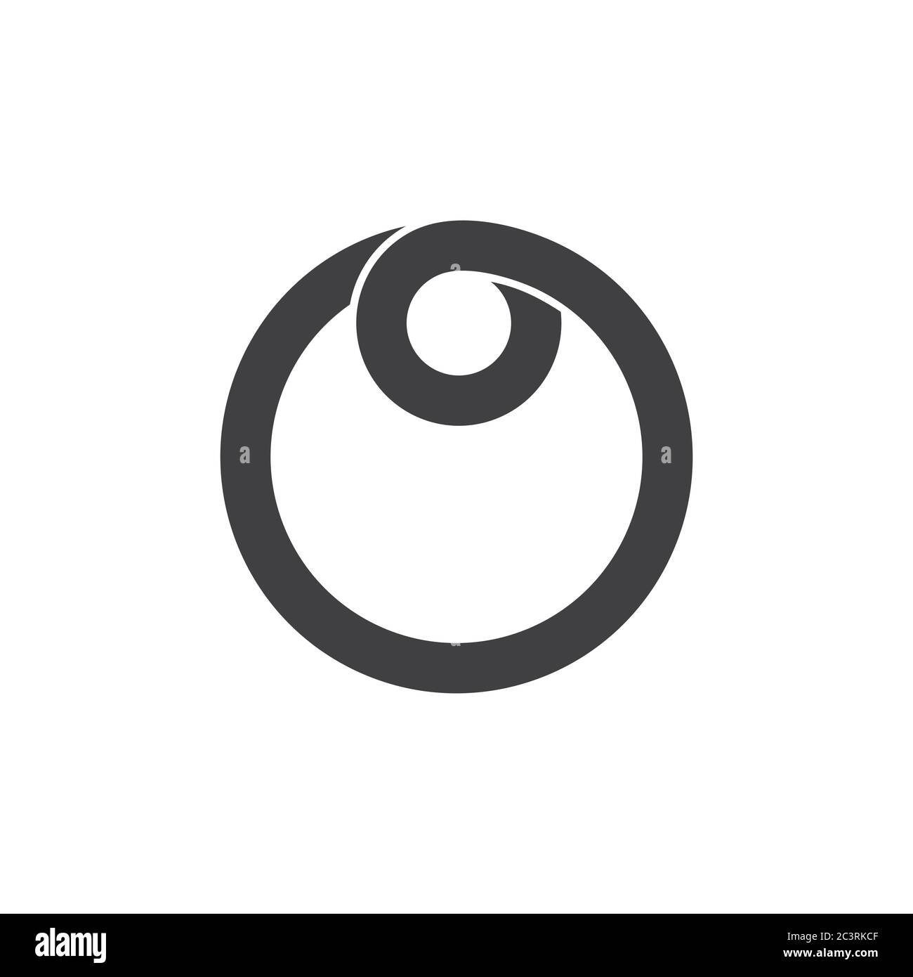 Curly loop Stock Vector Images - Alamy