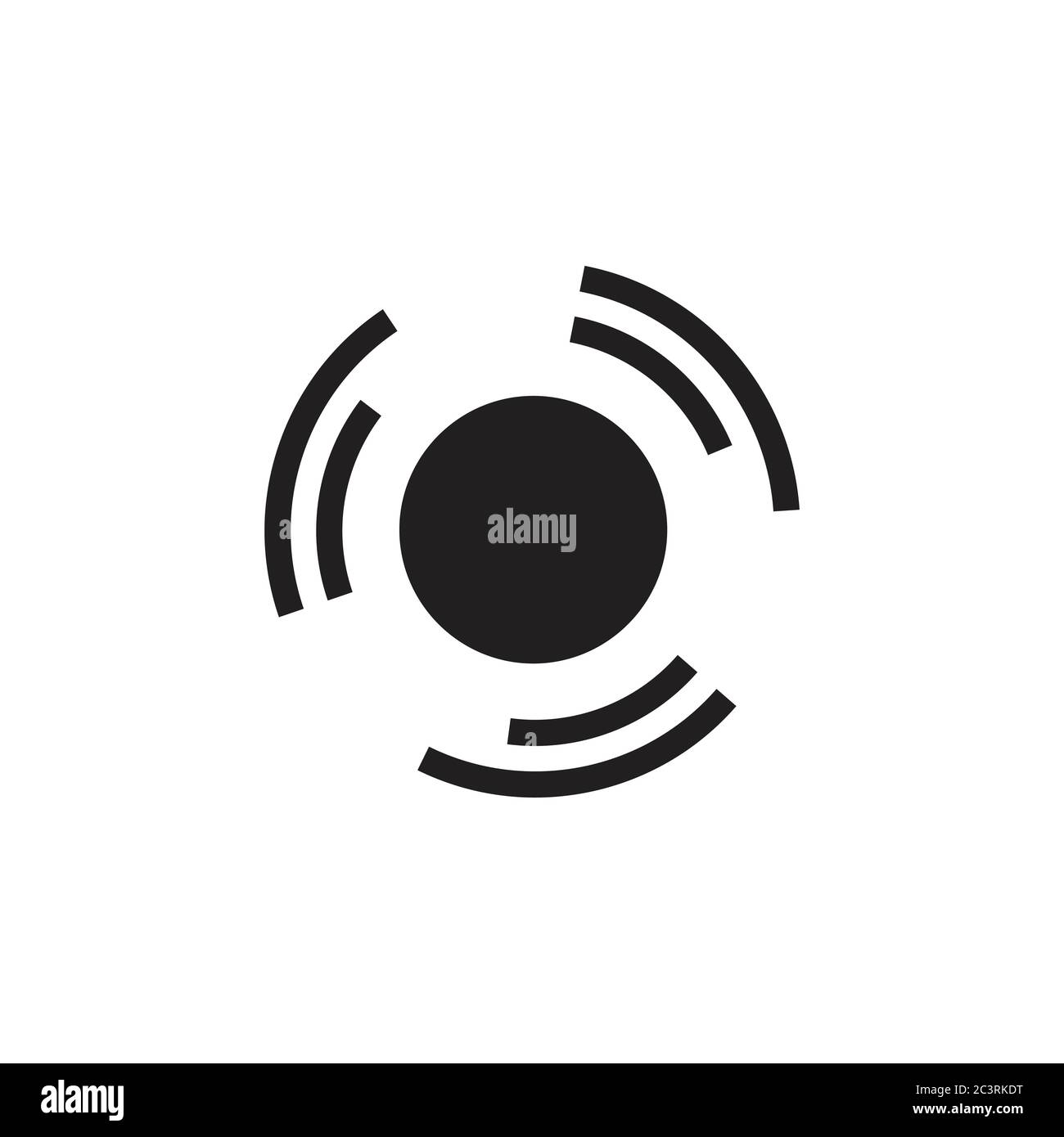 Logo design blend circles hi-res stock photography and images - Alamy