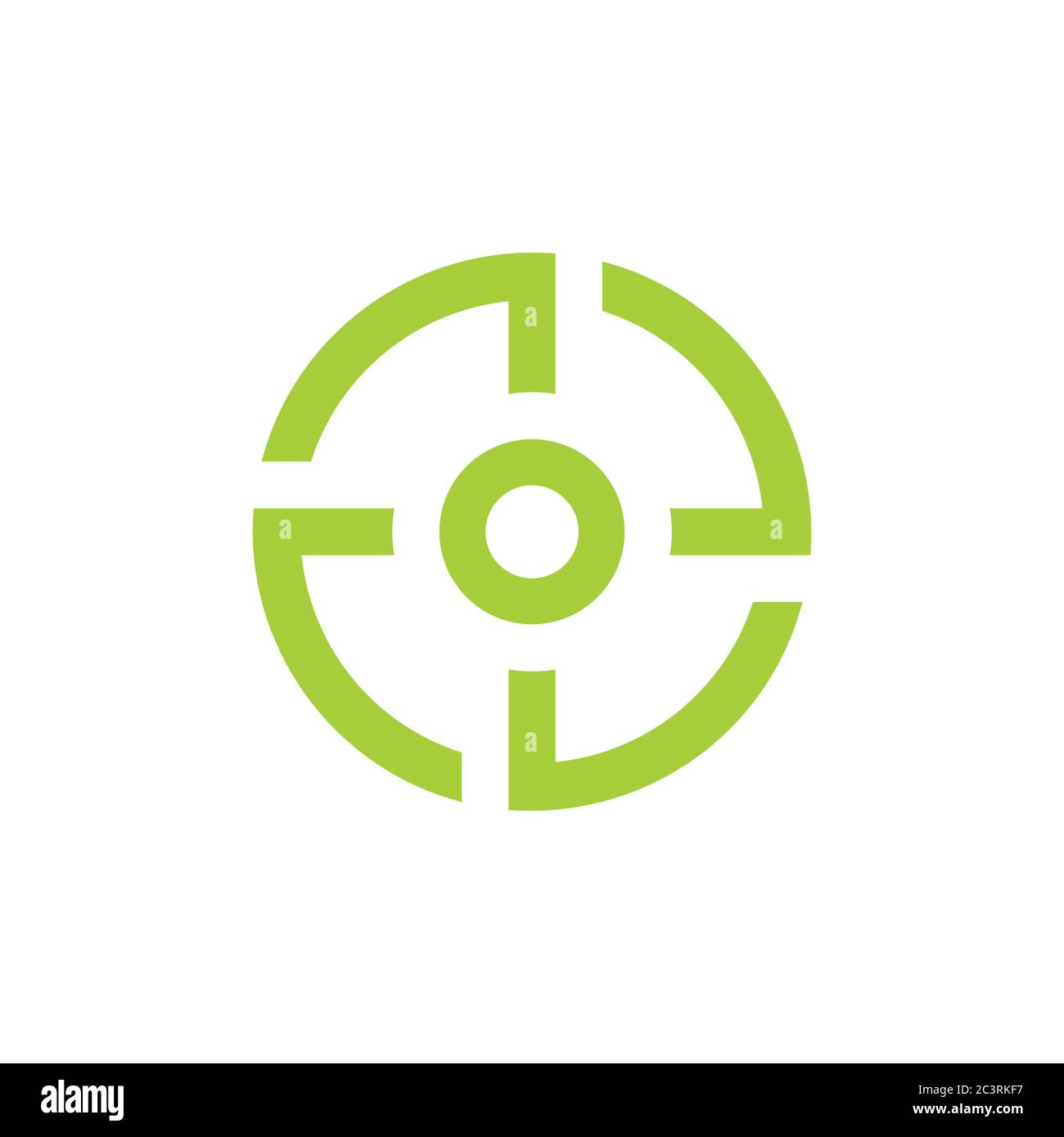 Four arrows logo hi-res stock photography and images - Alamy