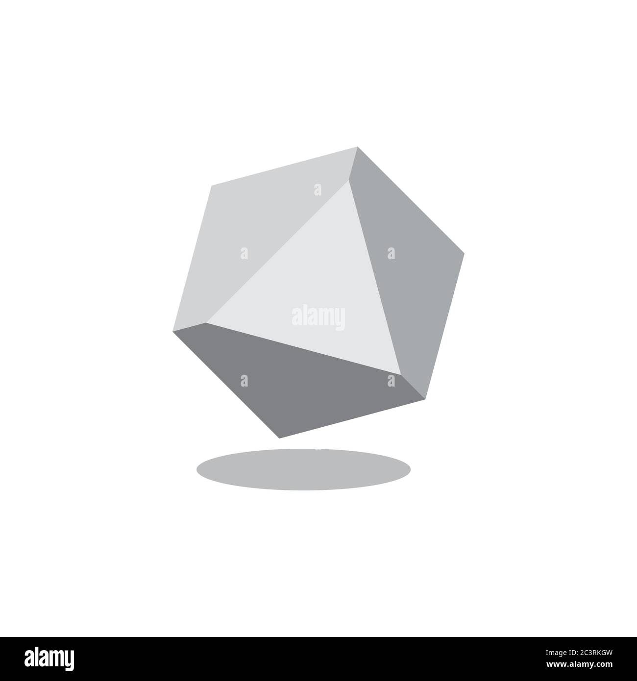 Diamond Outline 3d