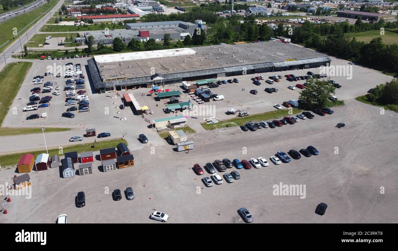 400 Market Aerial - Barrie/Innisfil Ontario Canada Stock Photo - Alamy