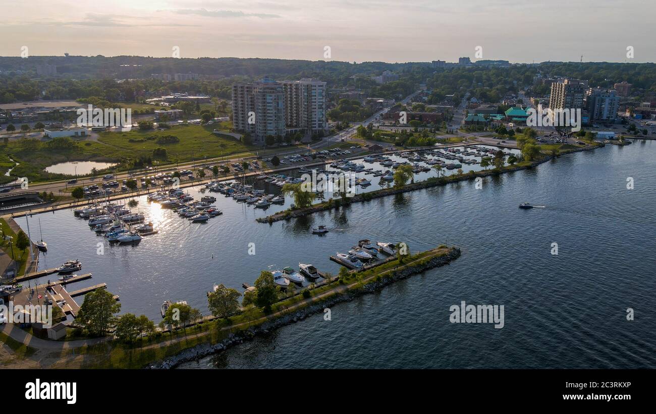 Barrie Marina Aerial Lake Simcoe- Barrie Ontario Canada Stock Photo - Alamy Barrie Marina Aerial Lake Simcoe- Barrie Ontario Canada Stock Photo - Alamy