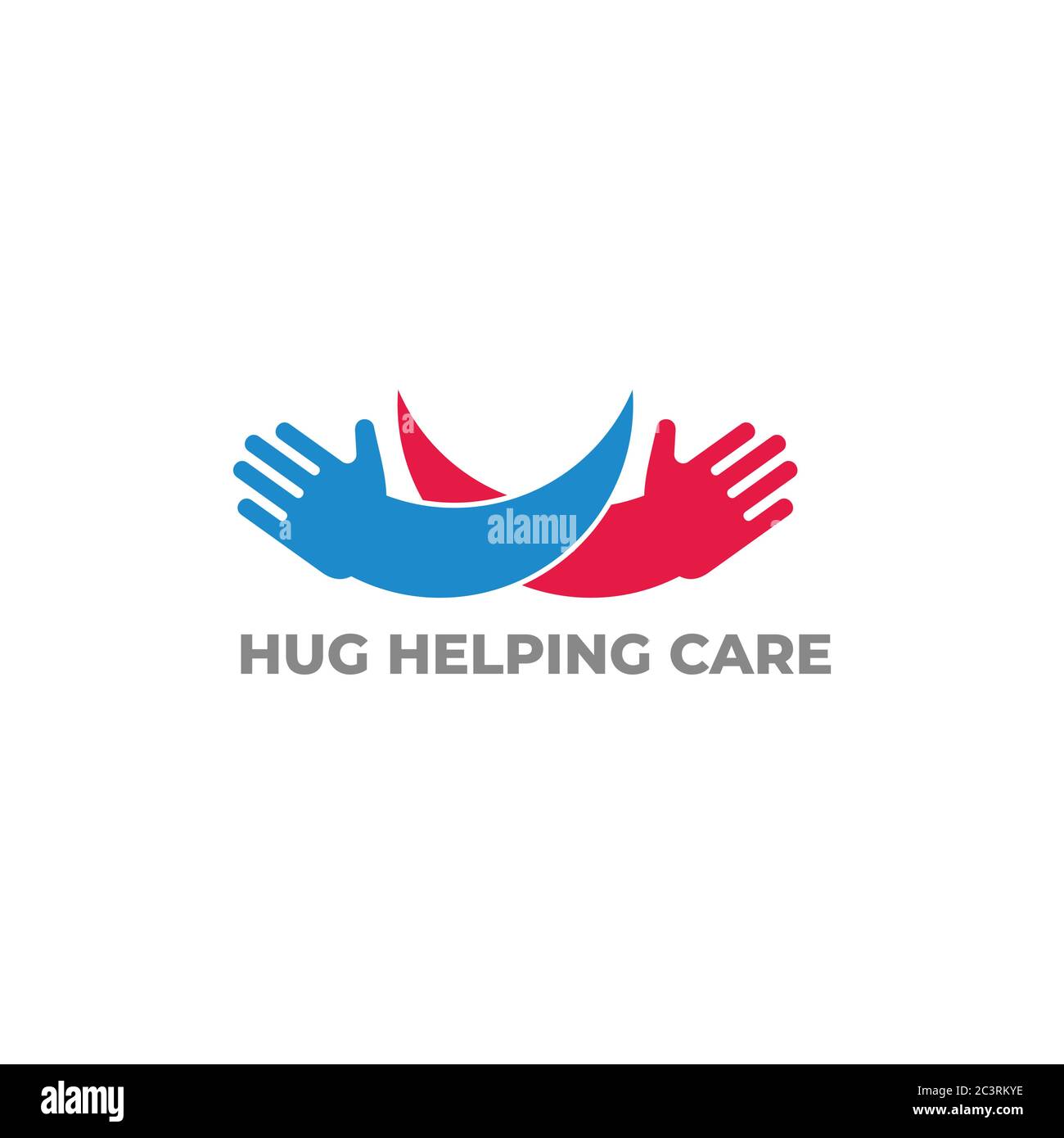 hug hand care motion design symbol vector Stock Vector Image & Art - Alamy