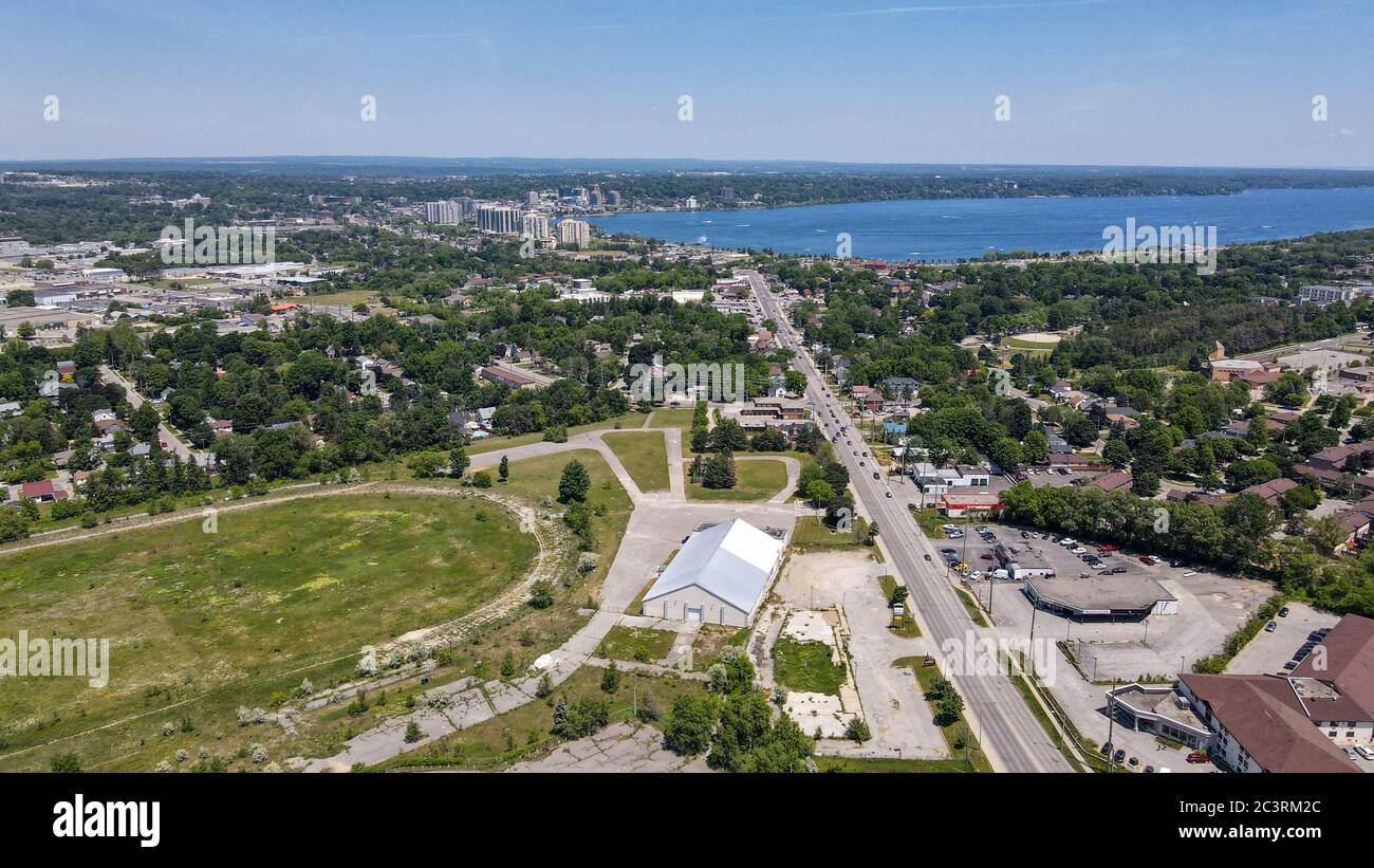 Barrie Ontario Canada Aerial 2020 Stock Photo - Alamy