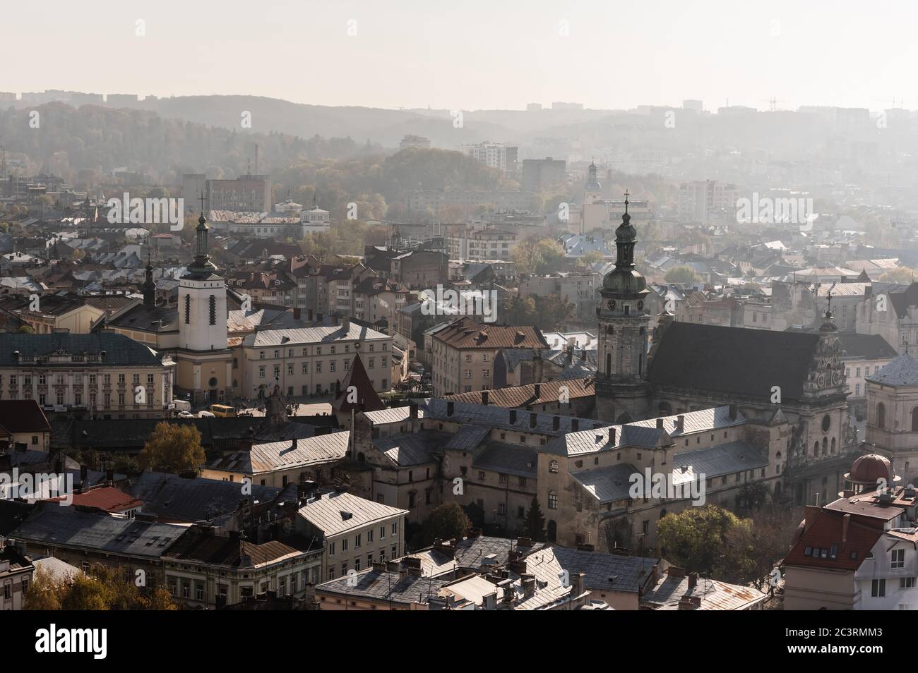 Historical center of lviv hi-res stock photography and images - Alamy