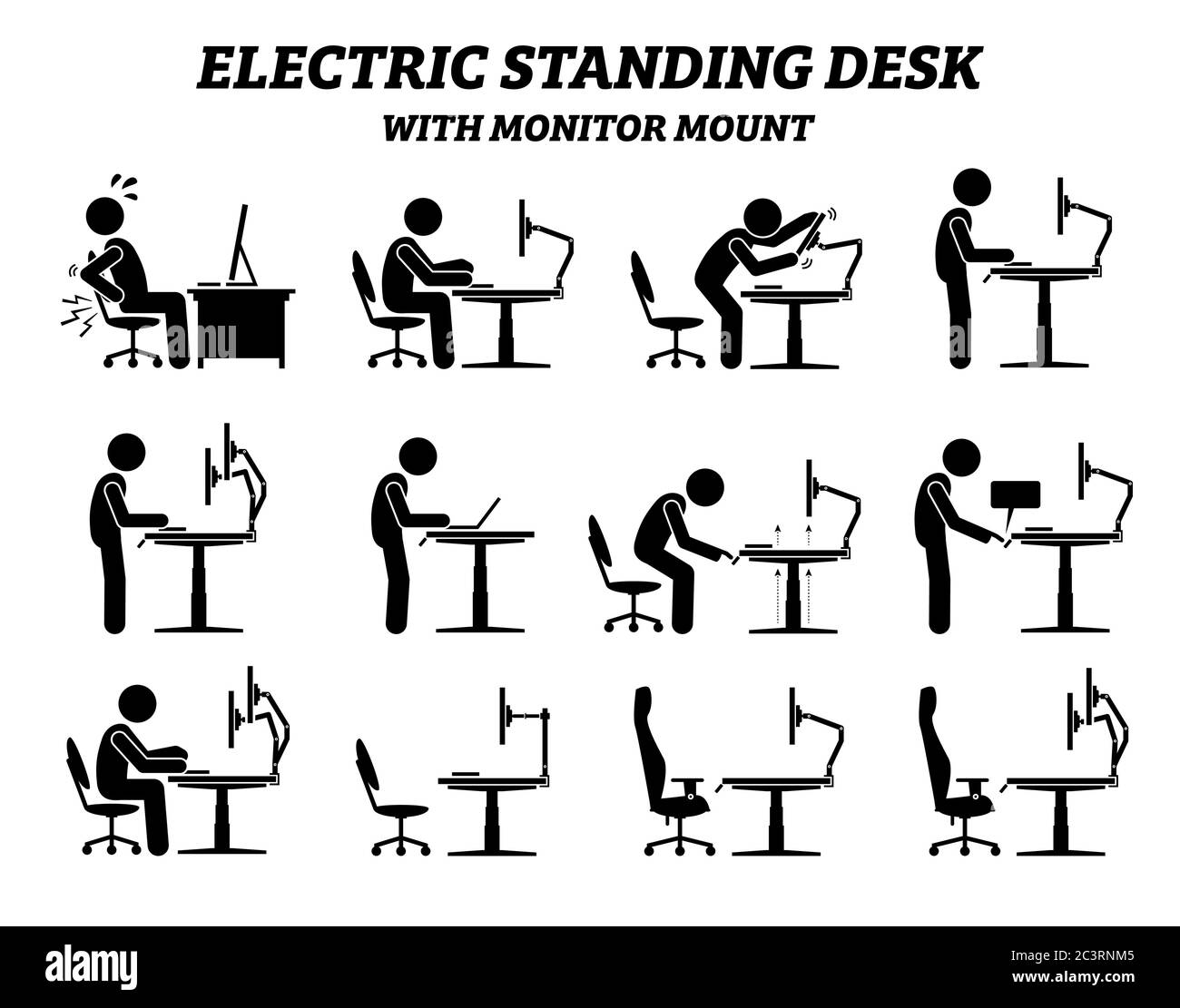 Ergonomic workstation hi-res stock photography and images - Alamy