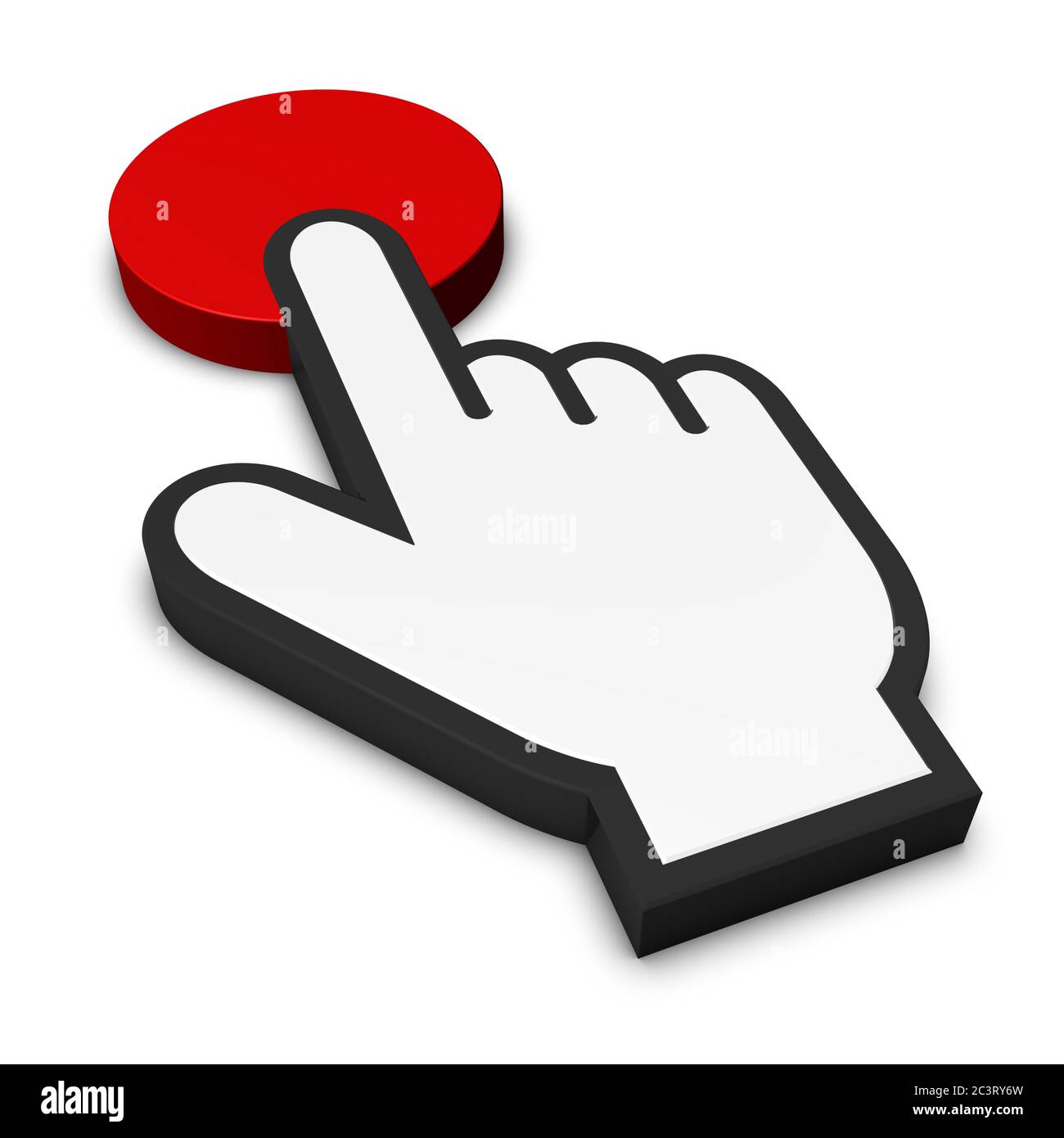 Finger Cursor High Resolution Stock Photography and Images - Alamy