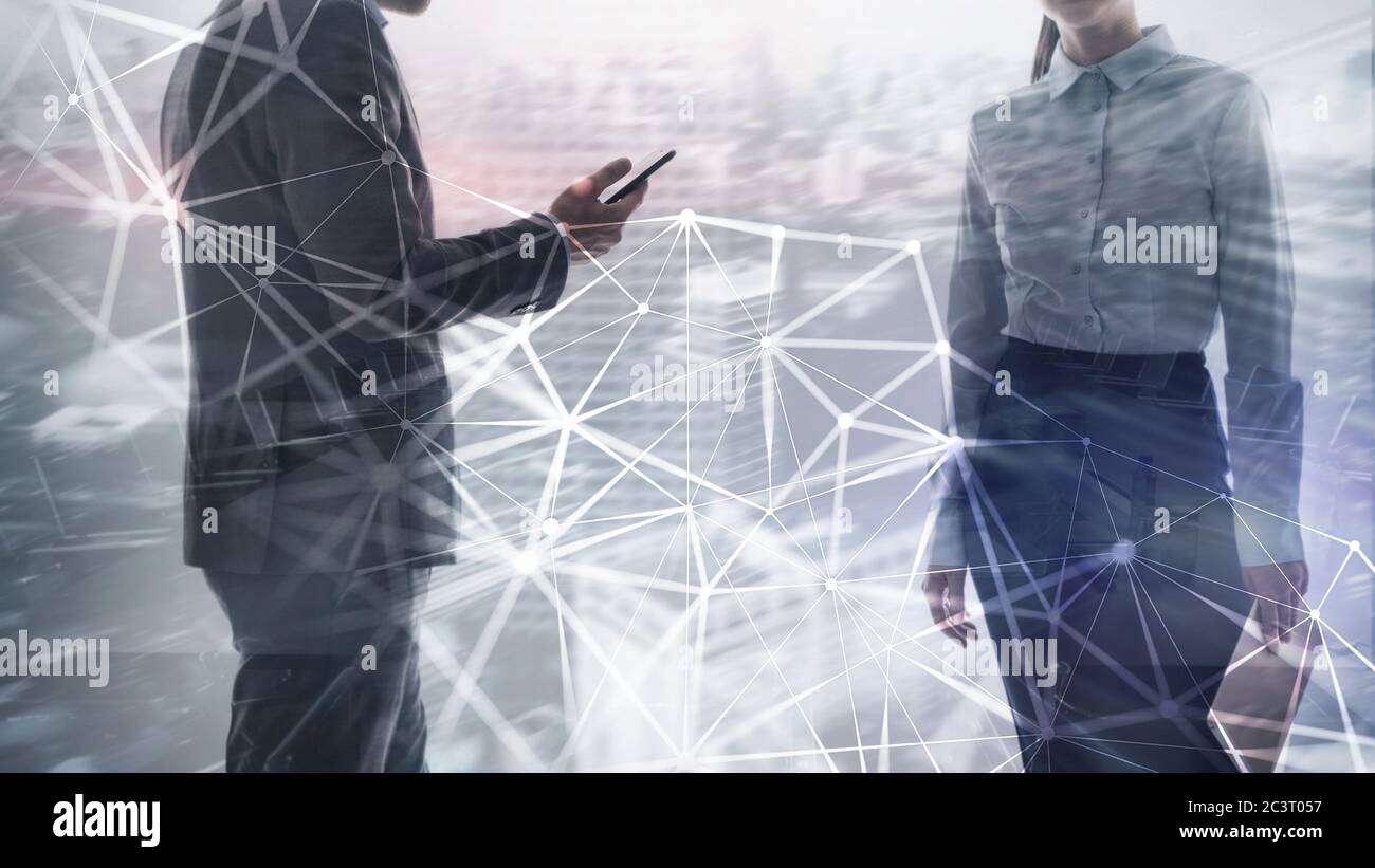 Network people hi-res stock photography and images - Alamy