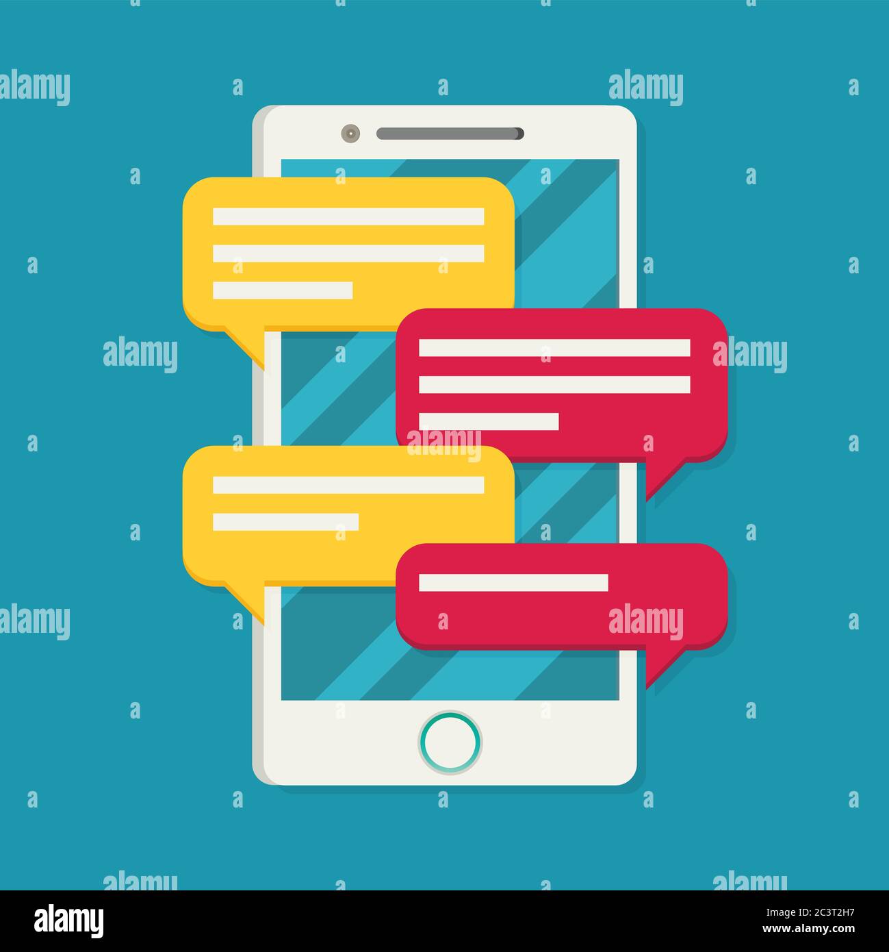 Telephone messages Stock Vector Images - Alamy