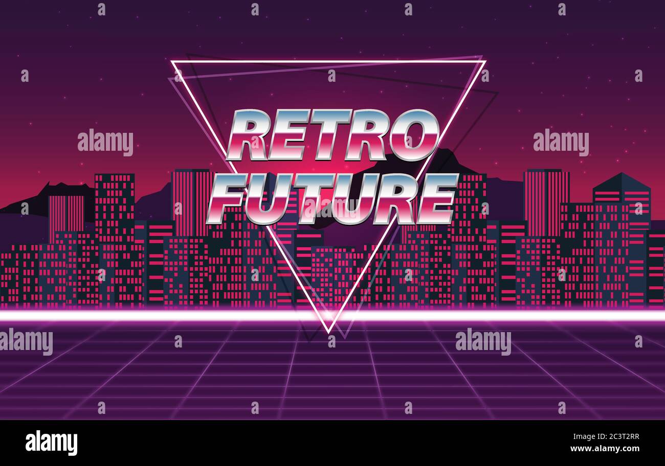Retro future hi-res stock photography and images - Alamy