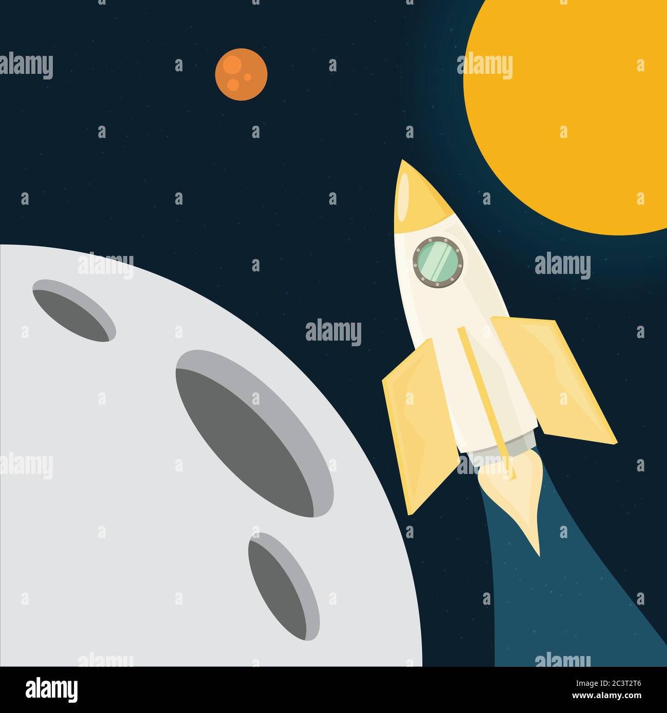 Our earth art project Stock Vector Images - Alamy