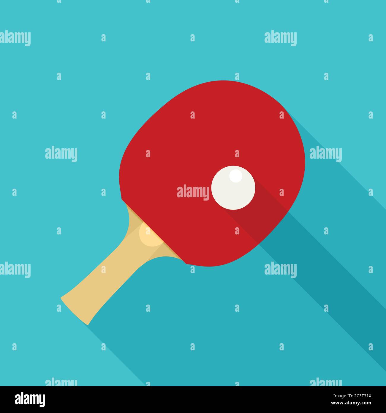 Table tennis flat vector Stock Vector Image & Art - Alamy
