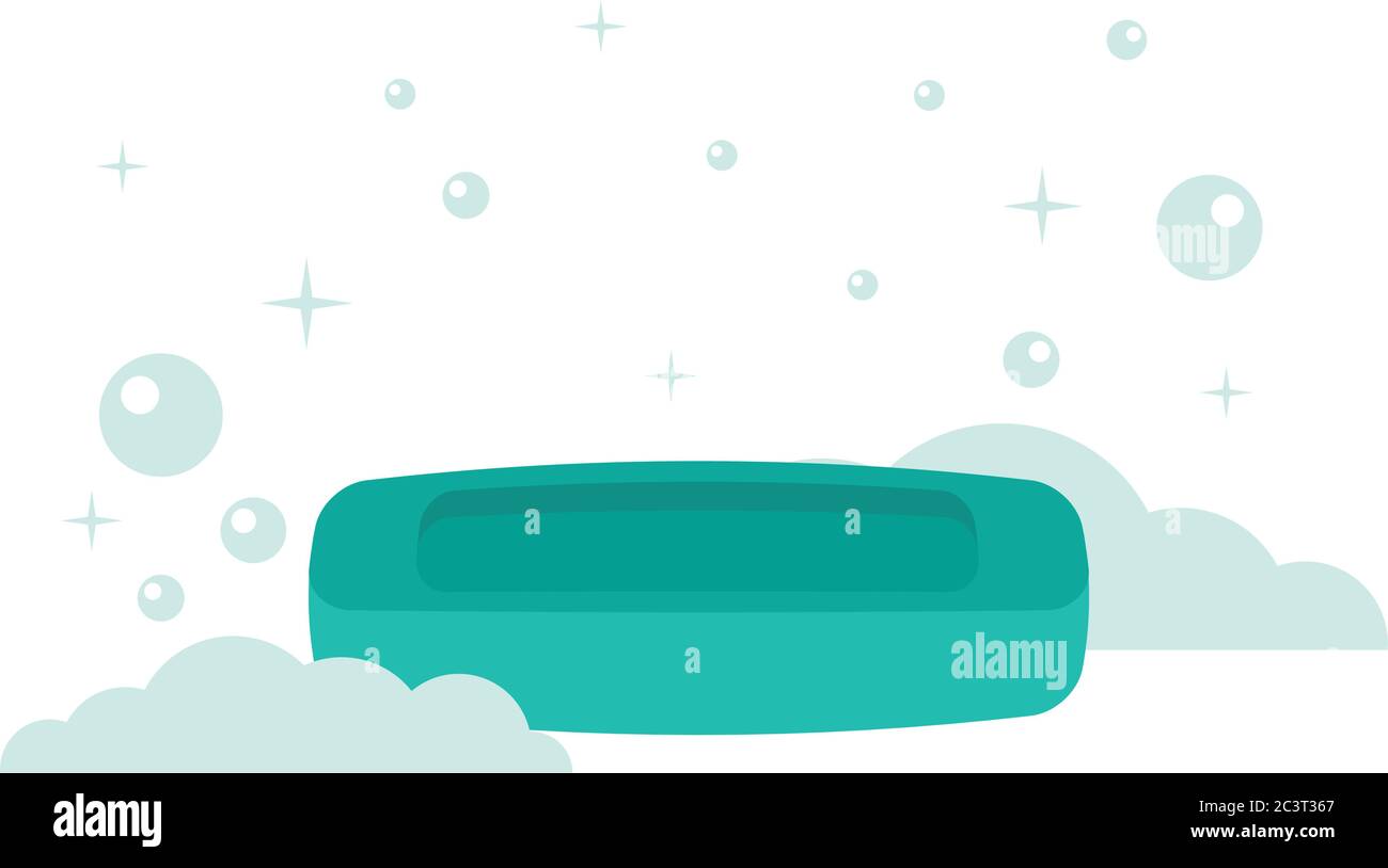 Vector cartoon flat style rectangular soap vector icon Stock Vector Image & Art - Alamy