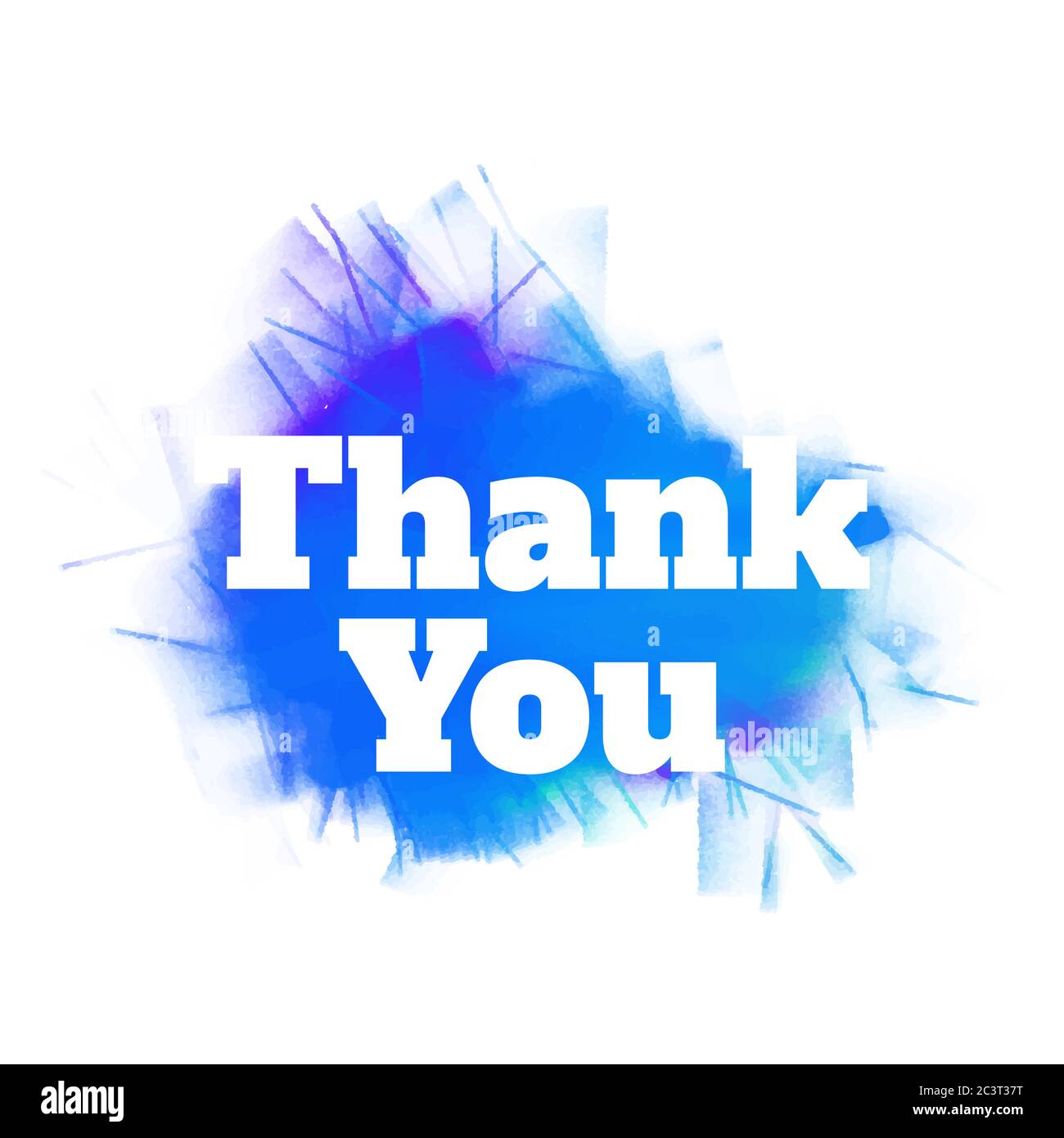 say thank you for appreciation in vector typography Stock Vector Image ...