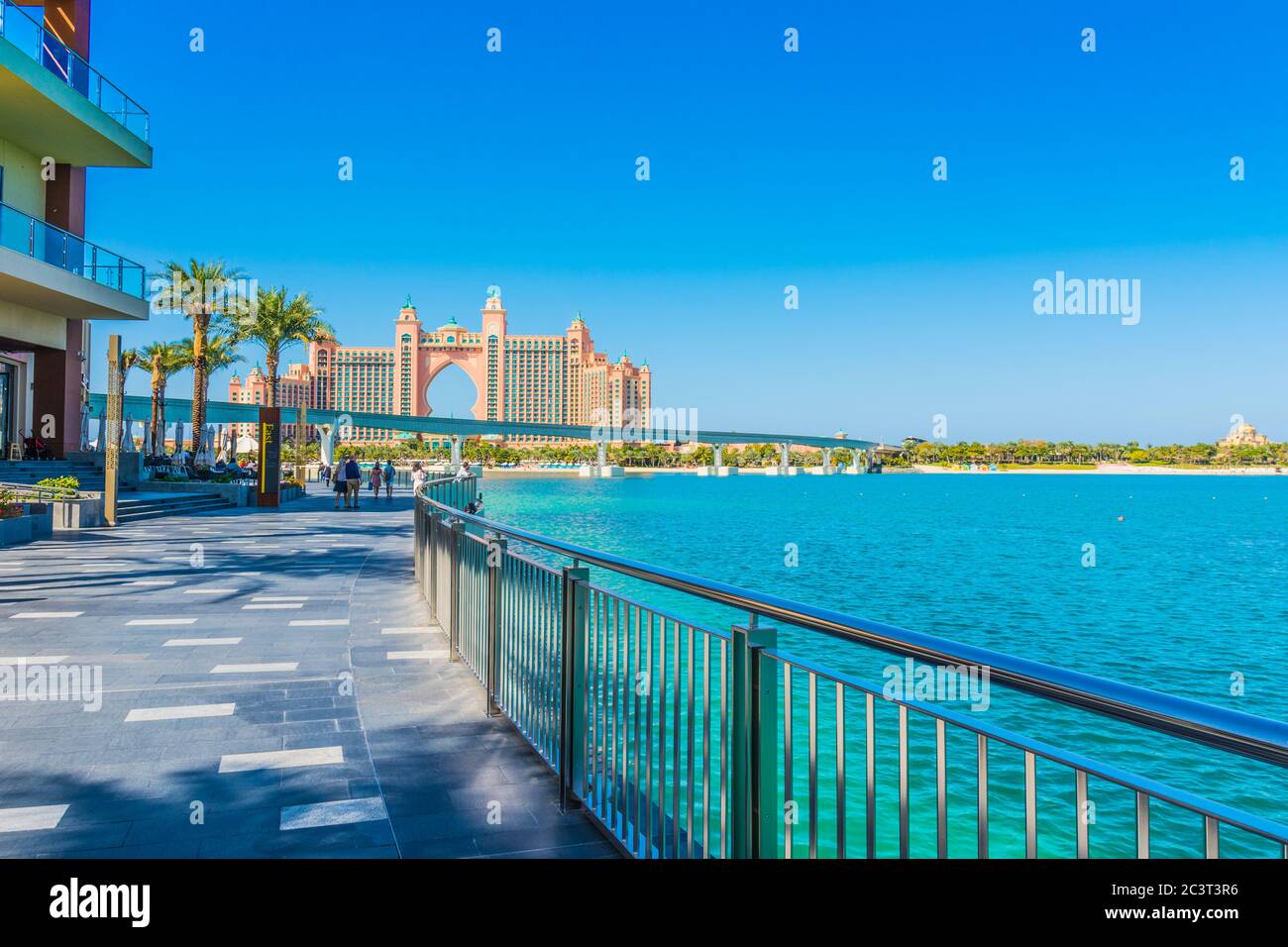 Panorama of atlantis the palm hi-res stock photography and images - Alamy