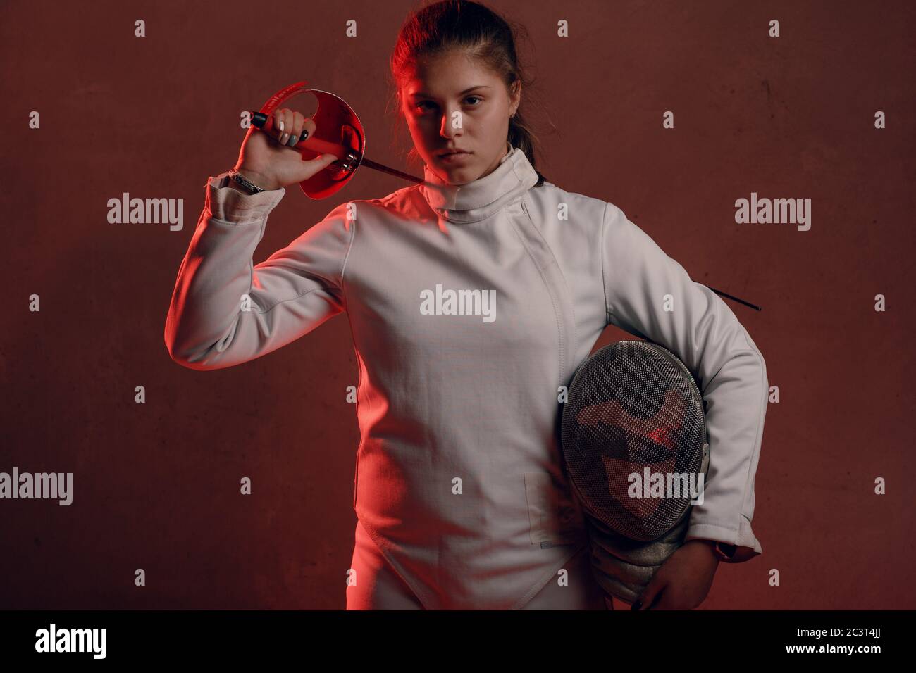 Epee fencer hi-res stock photography and images - Alamy