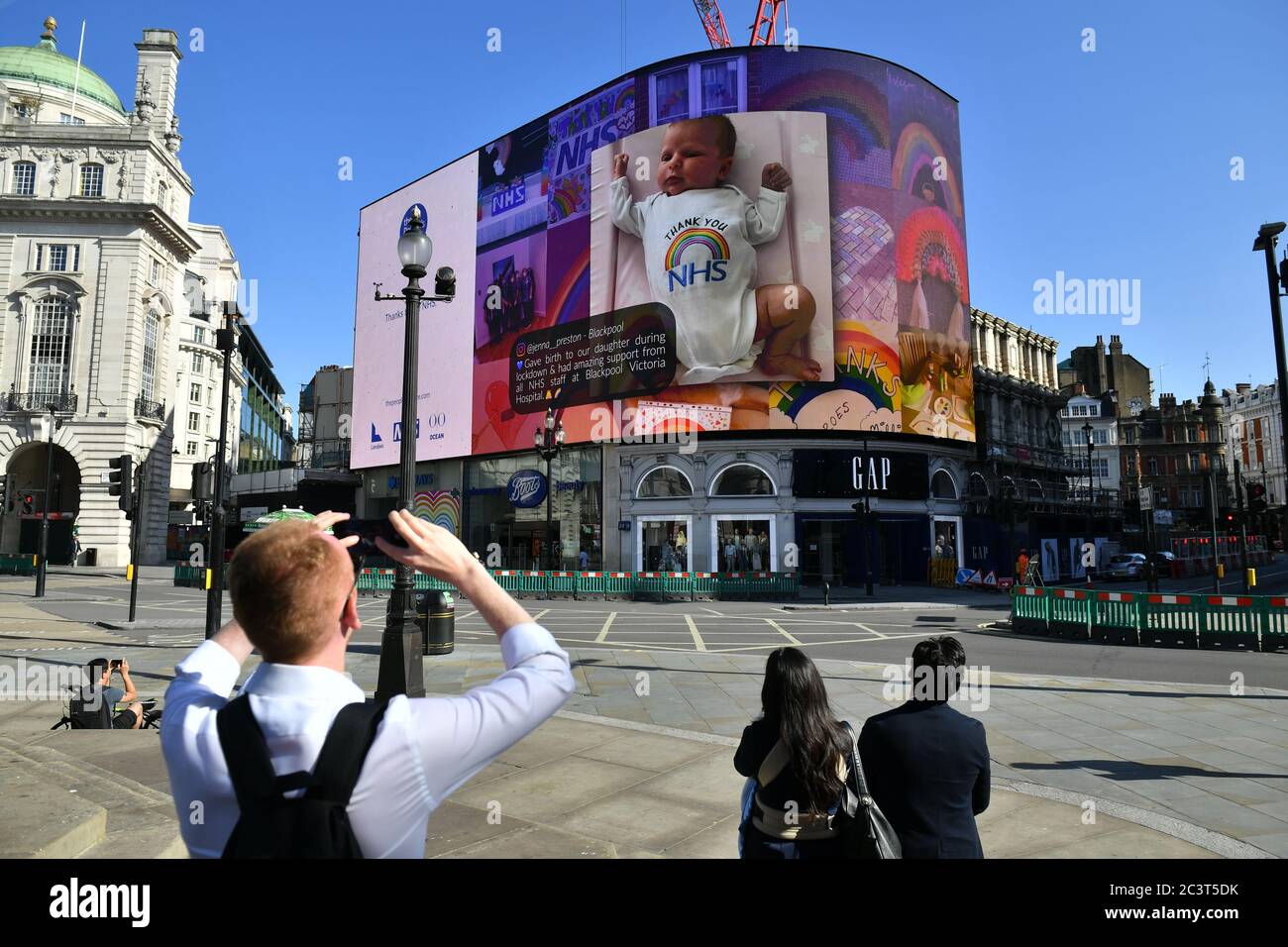 The Piccadilly lights new interactive mosaic art project, Rainbows for ...