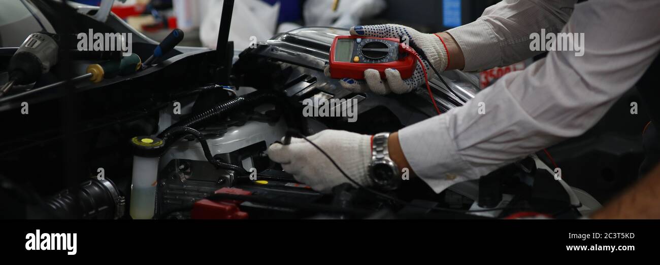 Fixing process hi-res stock photography and images - Alamy