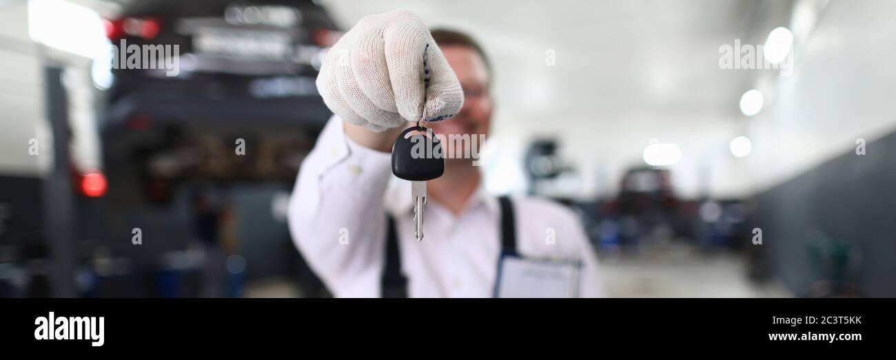 Finished repair of transport facility Stock Photo - Alamy