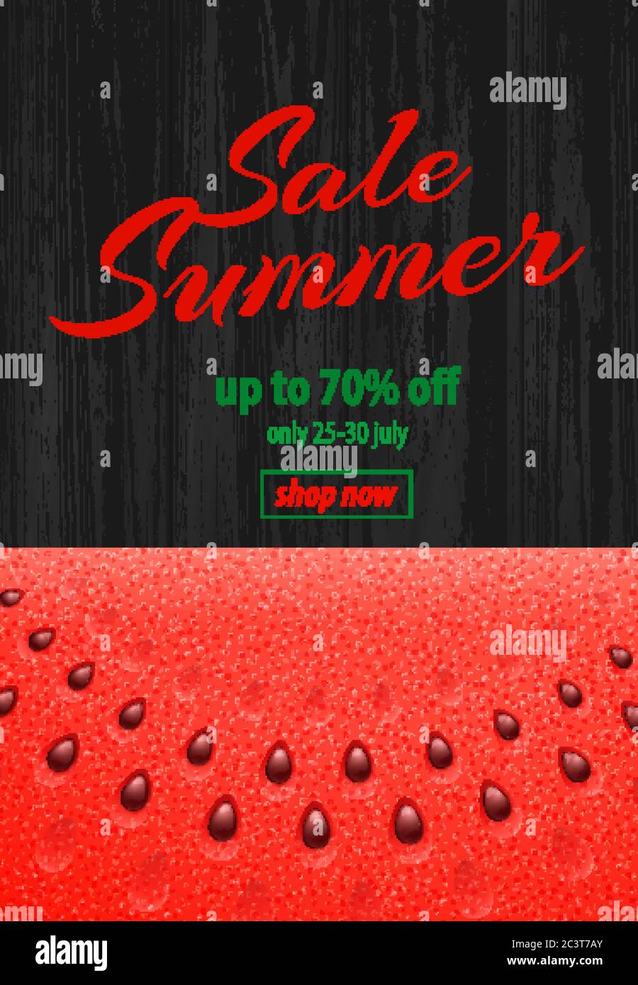 Watermelon red slice black Stock Vector Images - Alamy