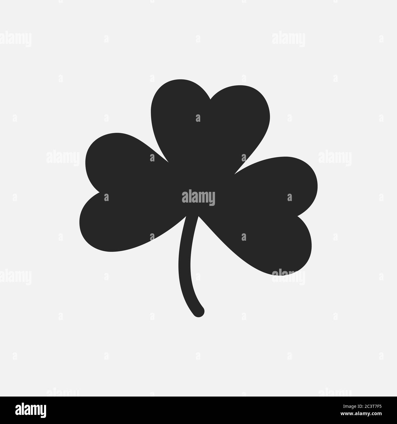 Icon of shamrock Stock Vector Image & Art - Alamy