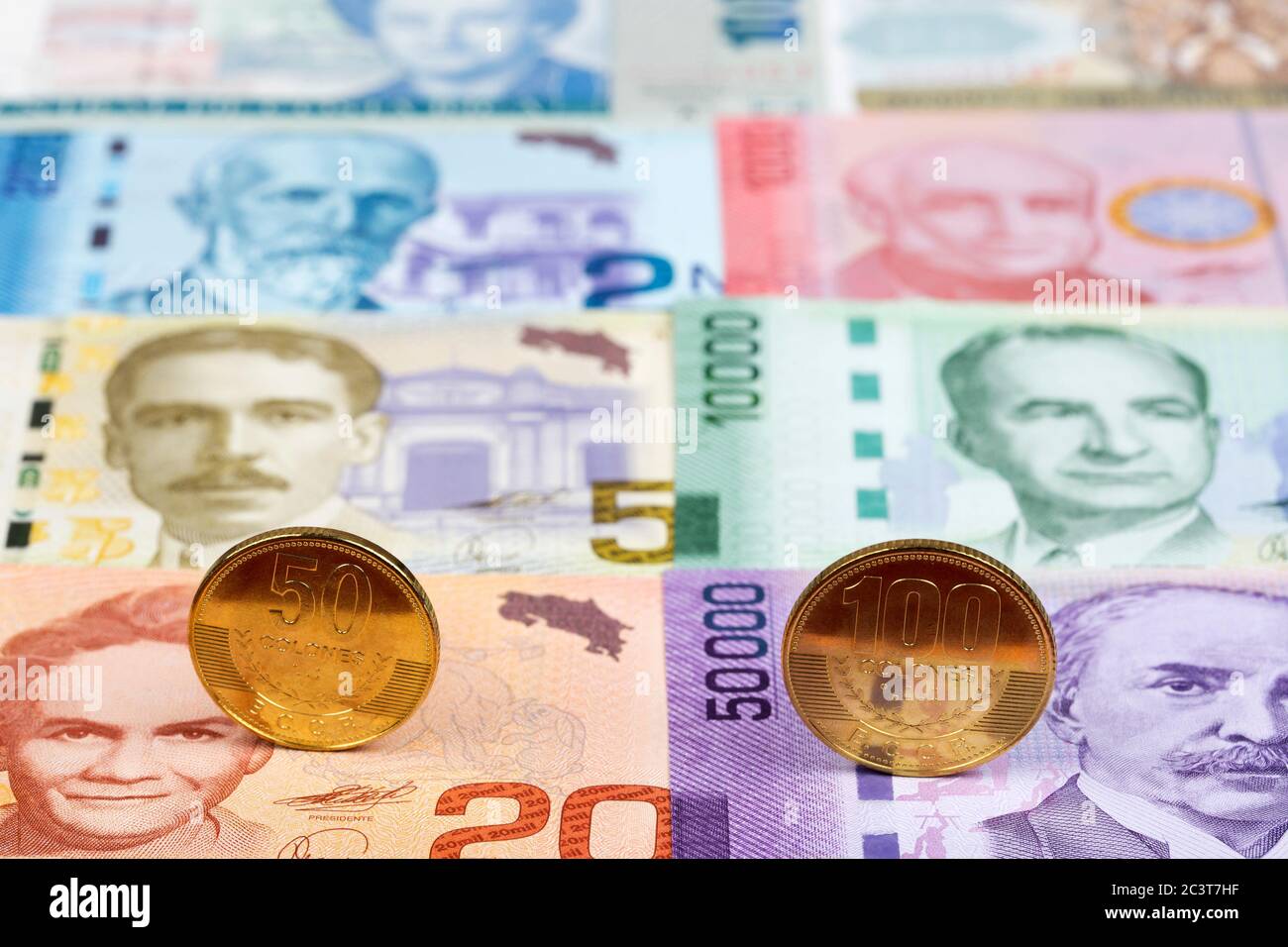 Costa rican money paper hi-res stock photography and images - Alamy