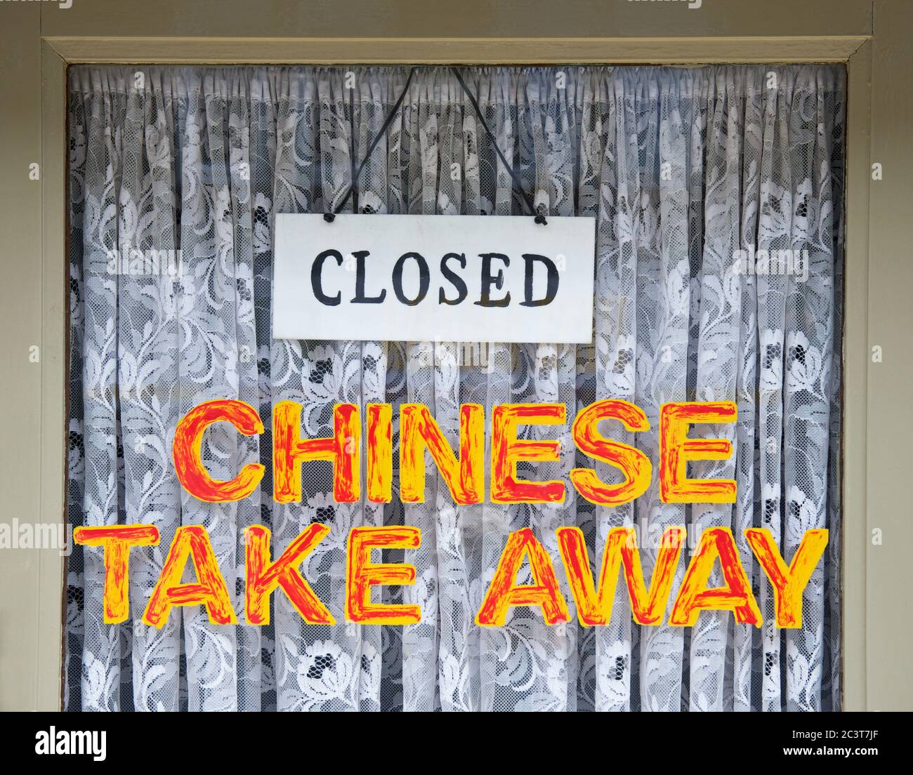 Closed chinese takeaway hi-res stock photography and images - Alamy