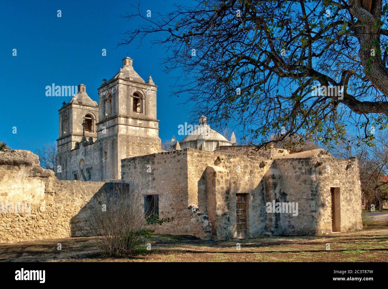 Mission concepcion missions building hi-res stock photography and ...