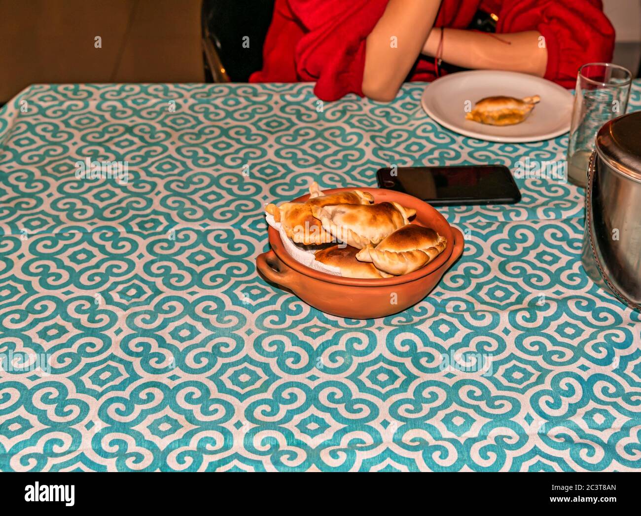 Empanadas woman hi-res stock photography and images - Alamy