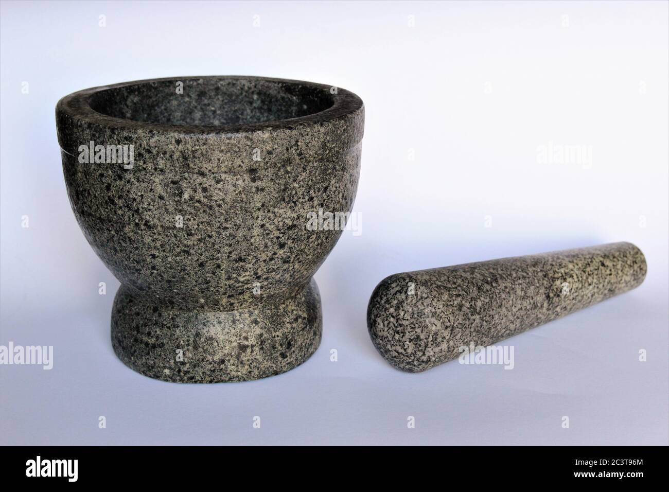 Stone mortar photo isolate on white background Stock Photo - Alamy